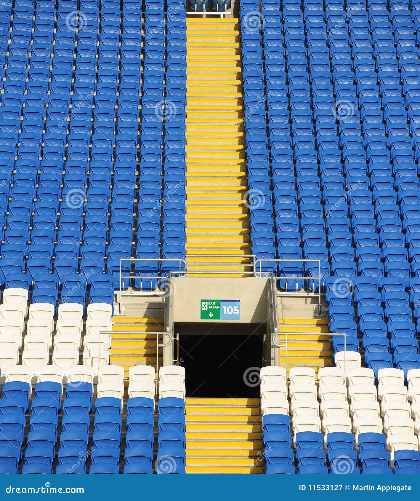 Terraced stadium seating stock image. Image of chairs - 11533127