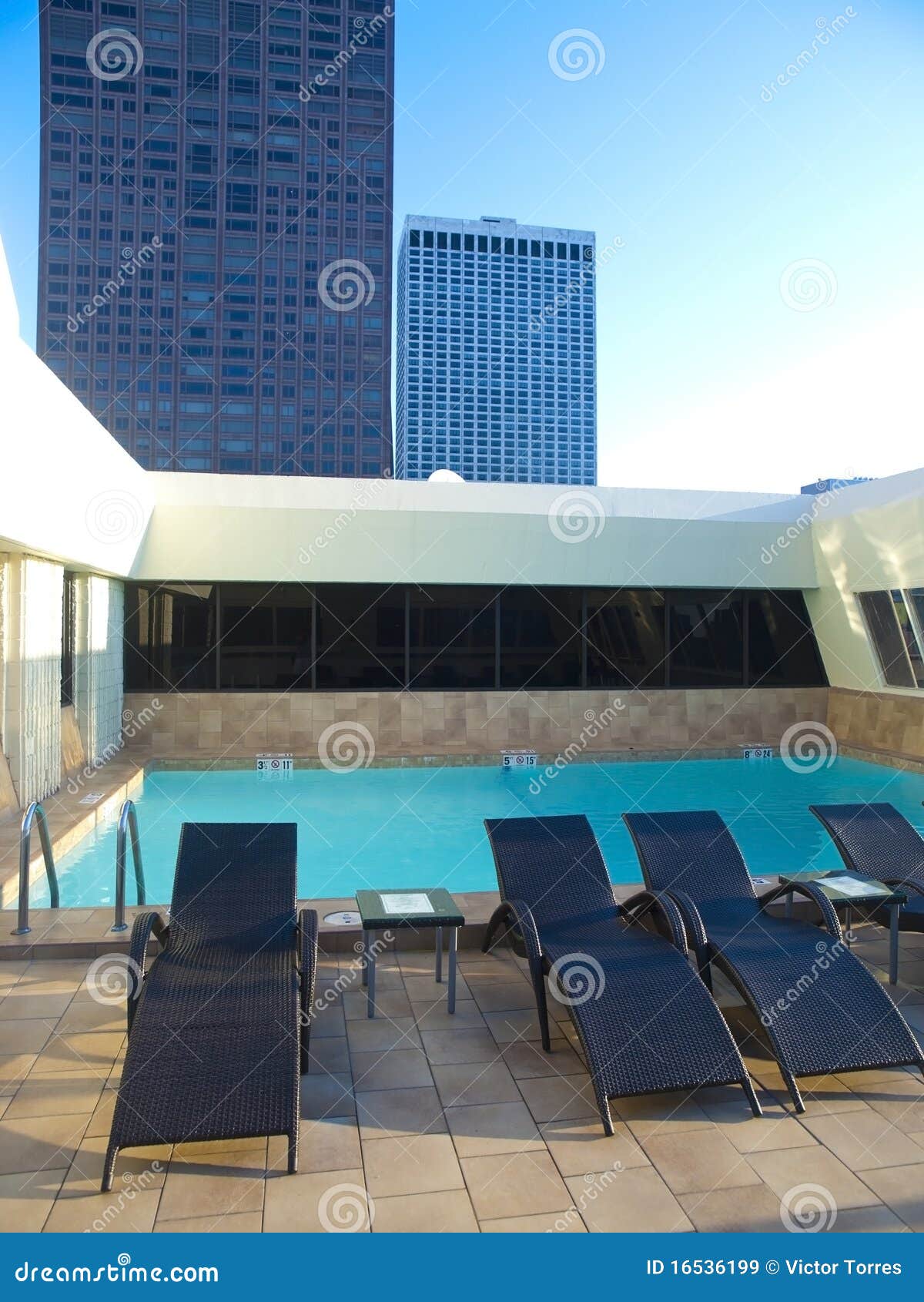 Terraced Swimming Pool stock image. Image of break, privileged - 16536199