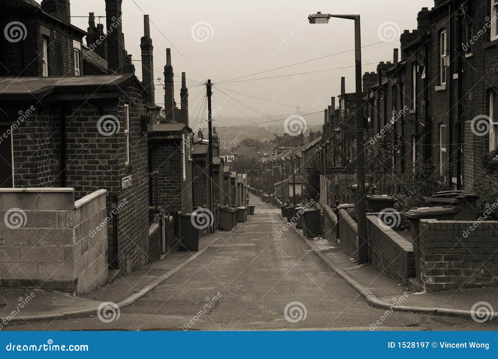 Terraces stock image. Image of street, hill, pylon, building - 1528197