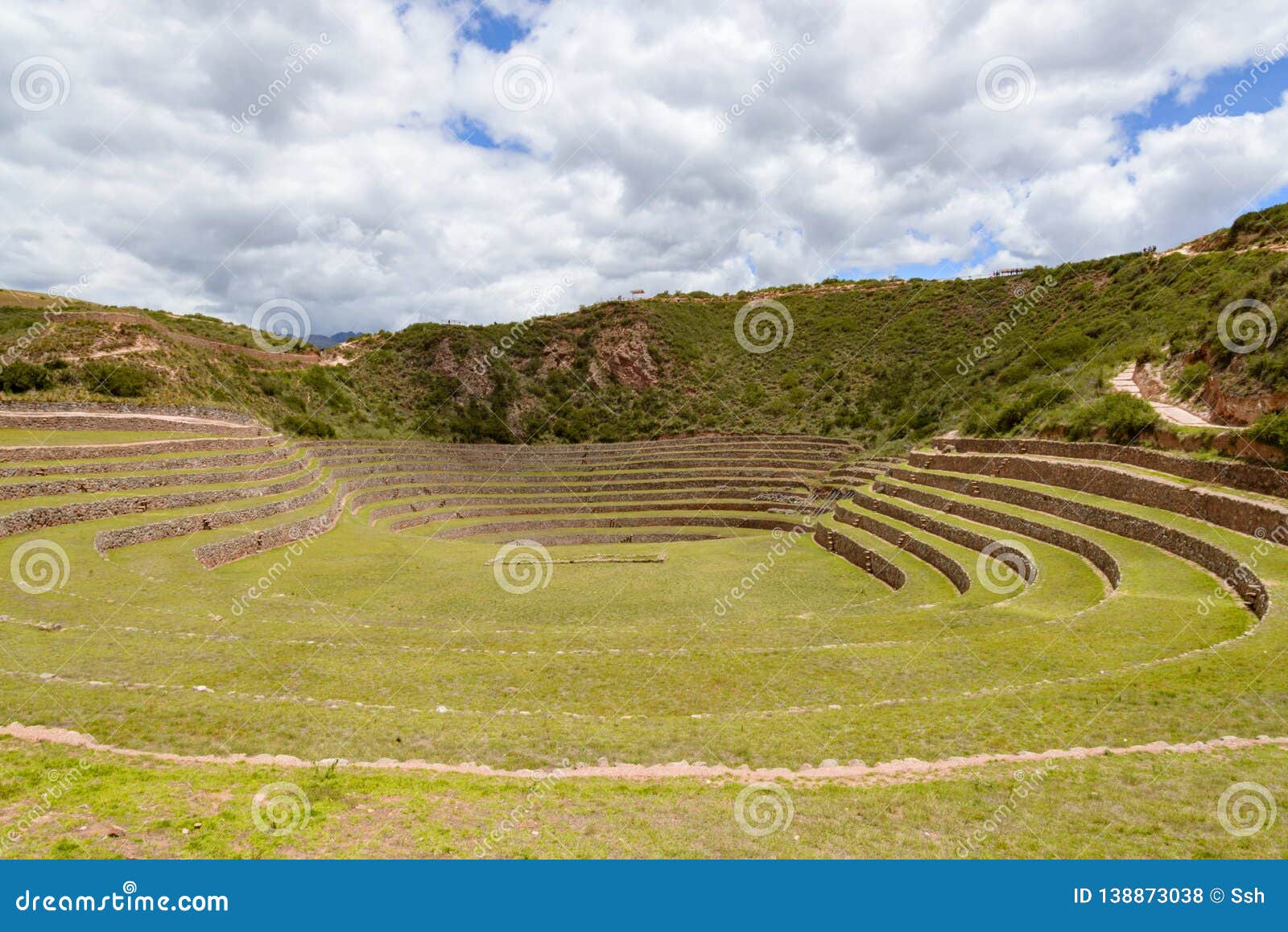 Terraces of Peruvian Landscape Stock Photo - Image of freedom, america ...