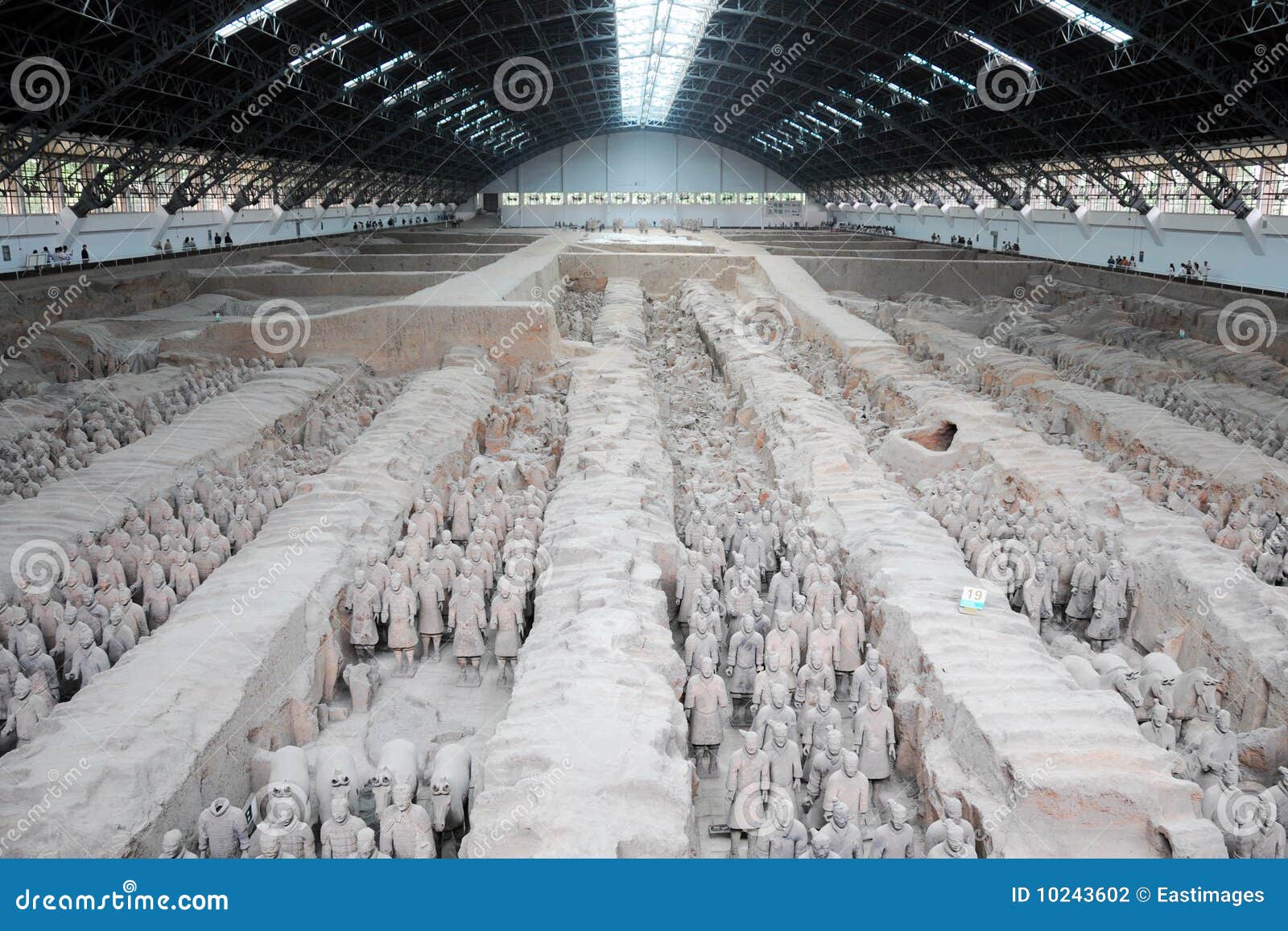 Terracotta Army Editorial Image | CartoonDealer.com #10243602