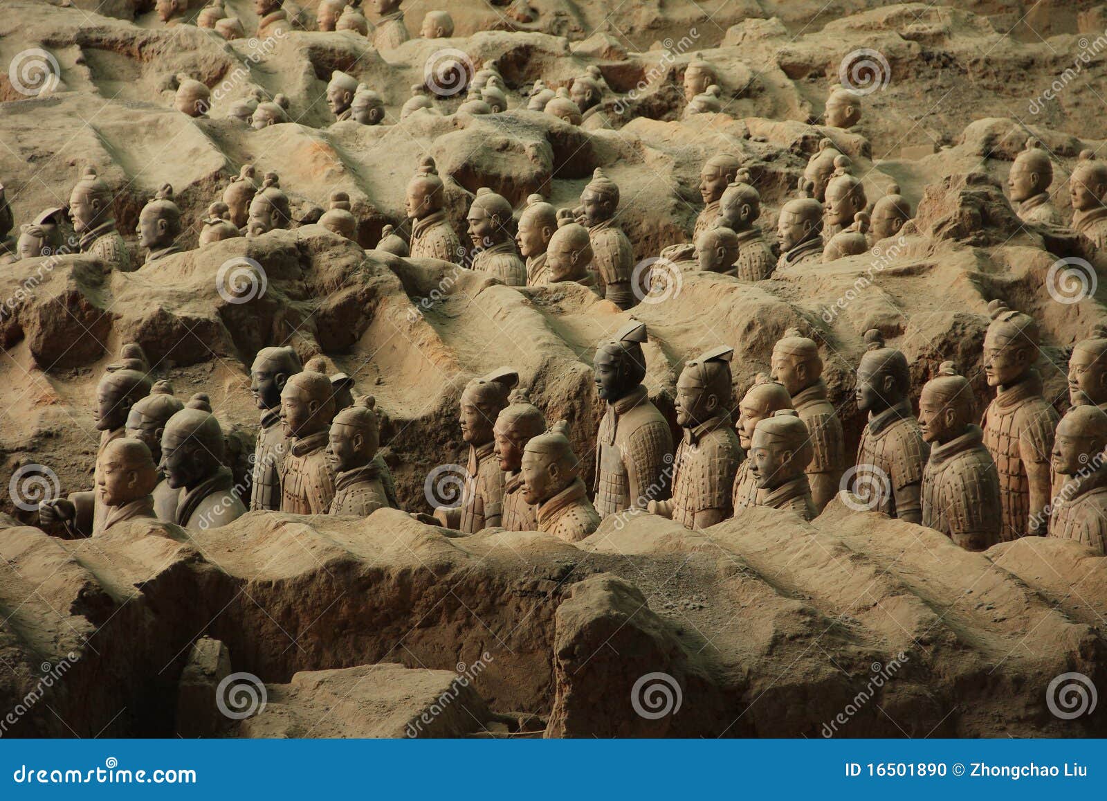 The Terracotta Army Is A Collection Of Terracotta Sculptures Depicting ...