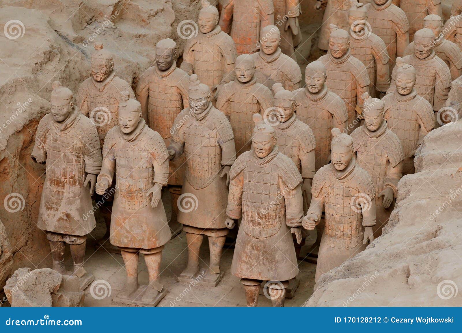 The World Famous Terracotta Army, Part of the Mausoleum of the First ...