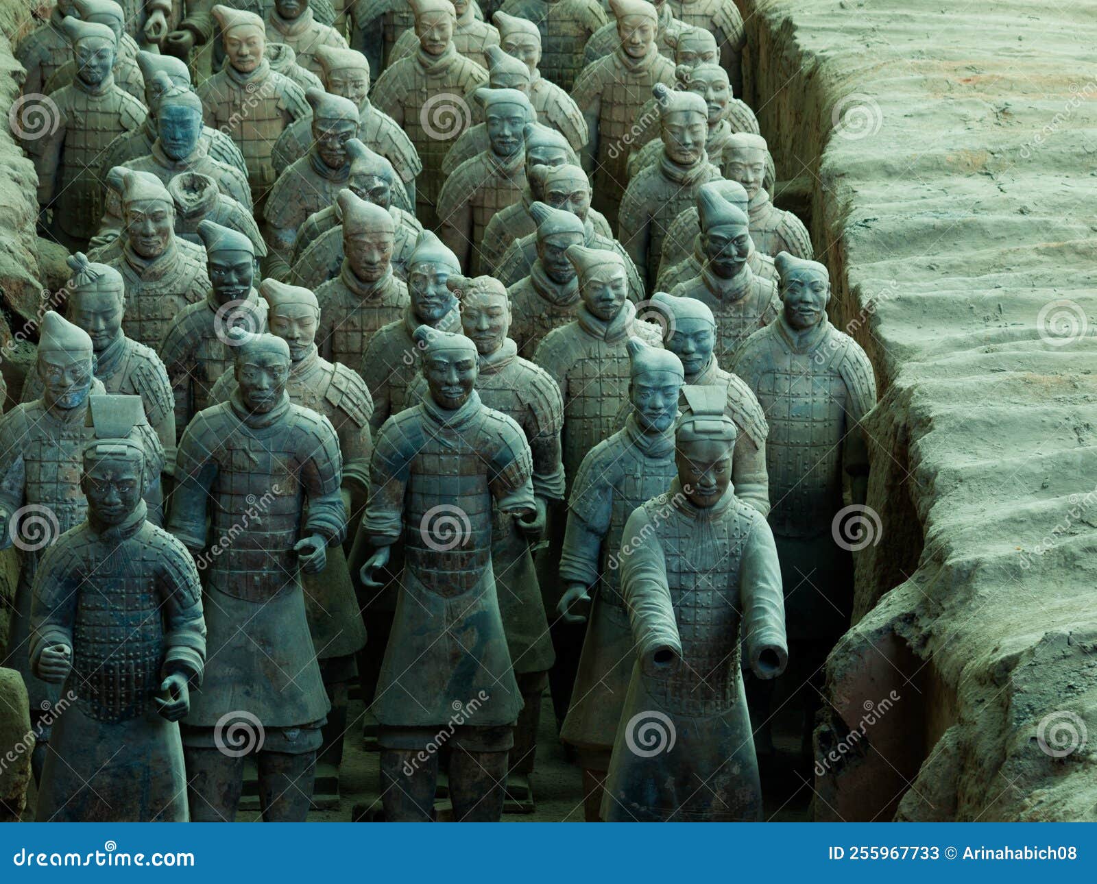 Terracotta Army editorial stock photo. Image of unescoworldheritage ...