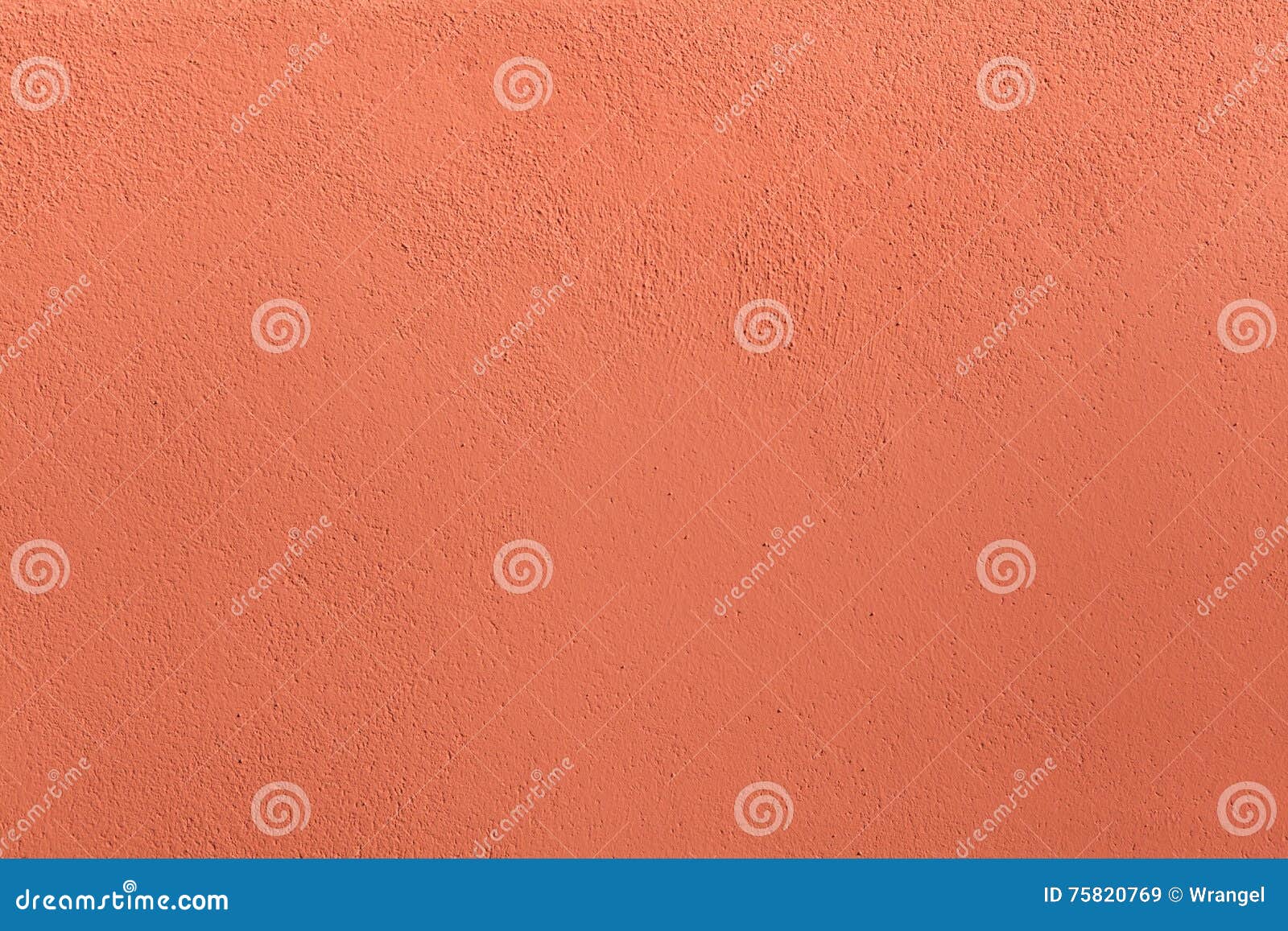 Terracotta Painted Stucco Wall. Background Texture Royalty-Free Stock ...