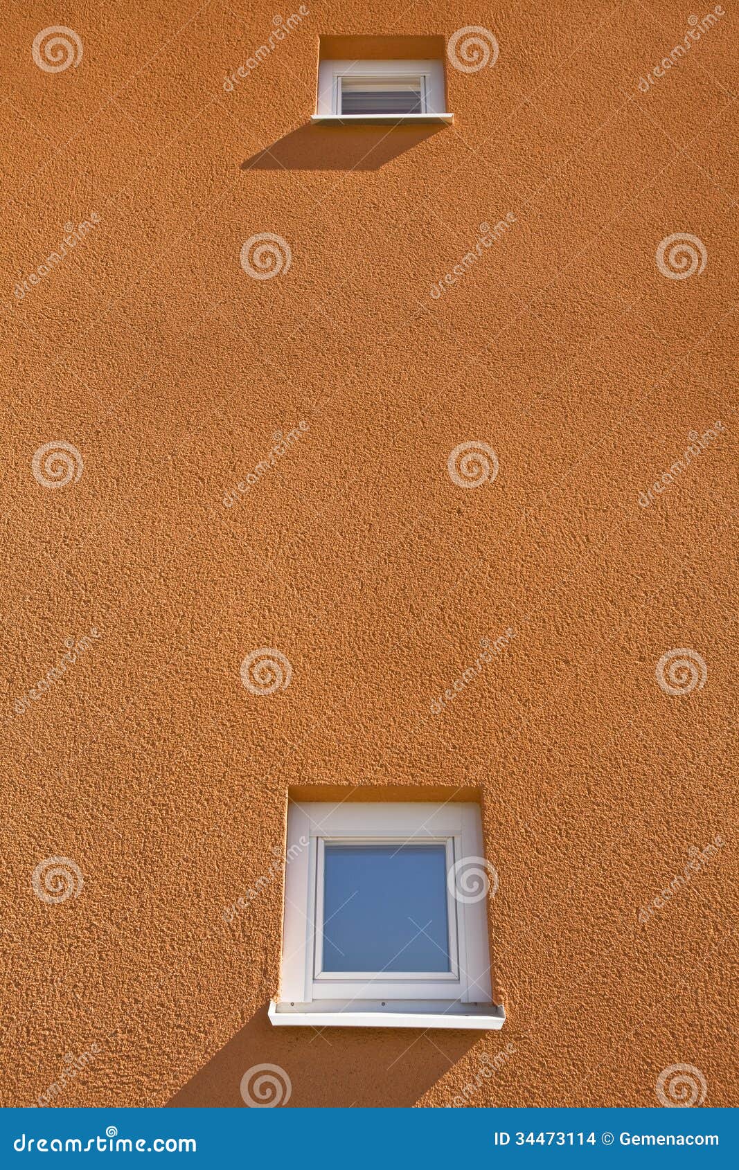 Terracotta Wall stock photo. Image of buildings, white - 34473114