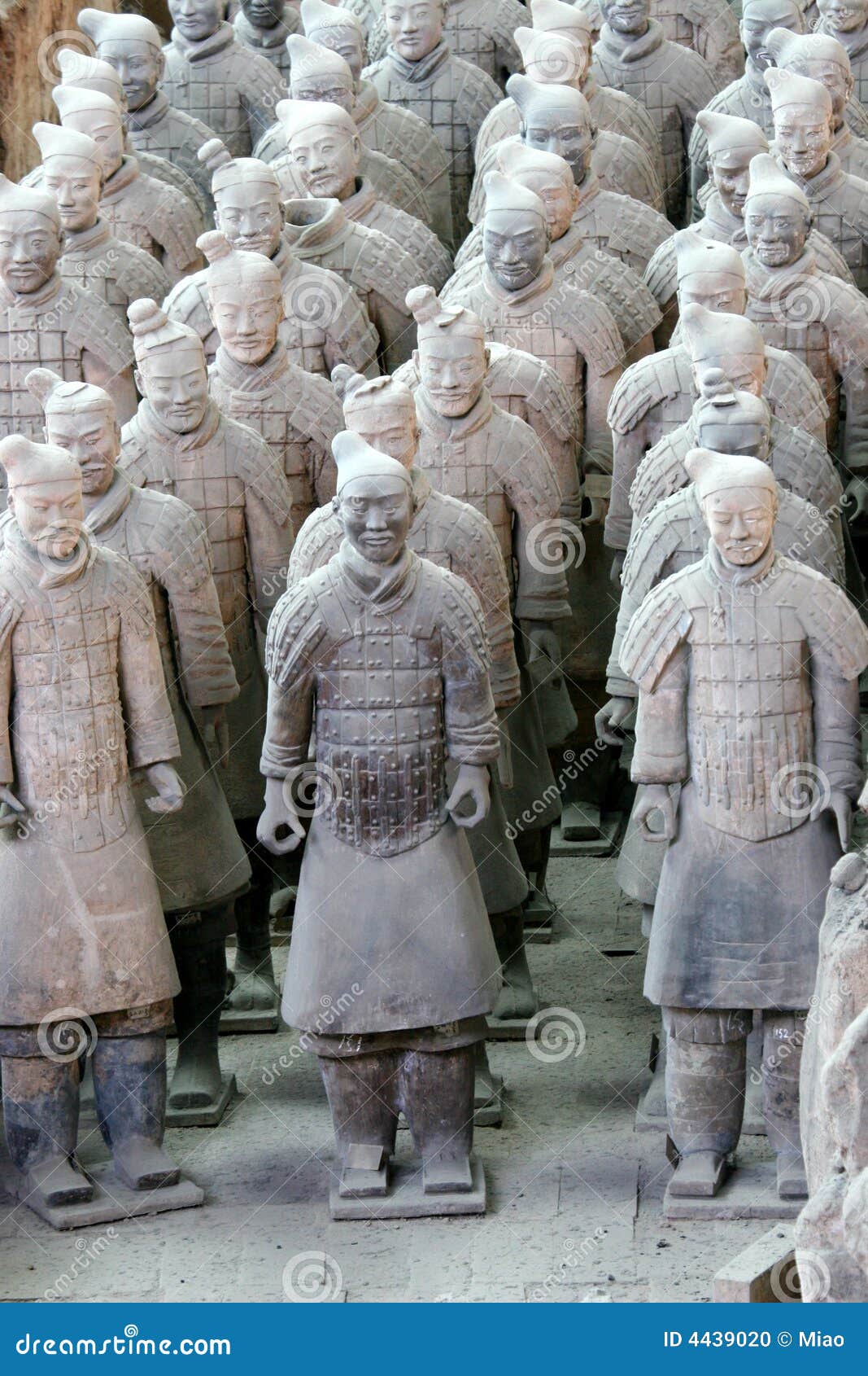 Terracotta Warriors editorial image. Image of pottery - 4439020