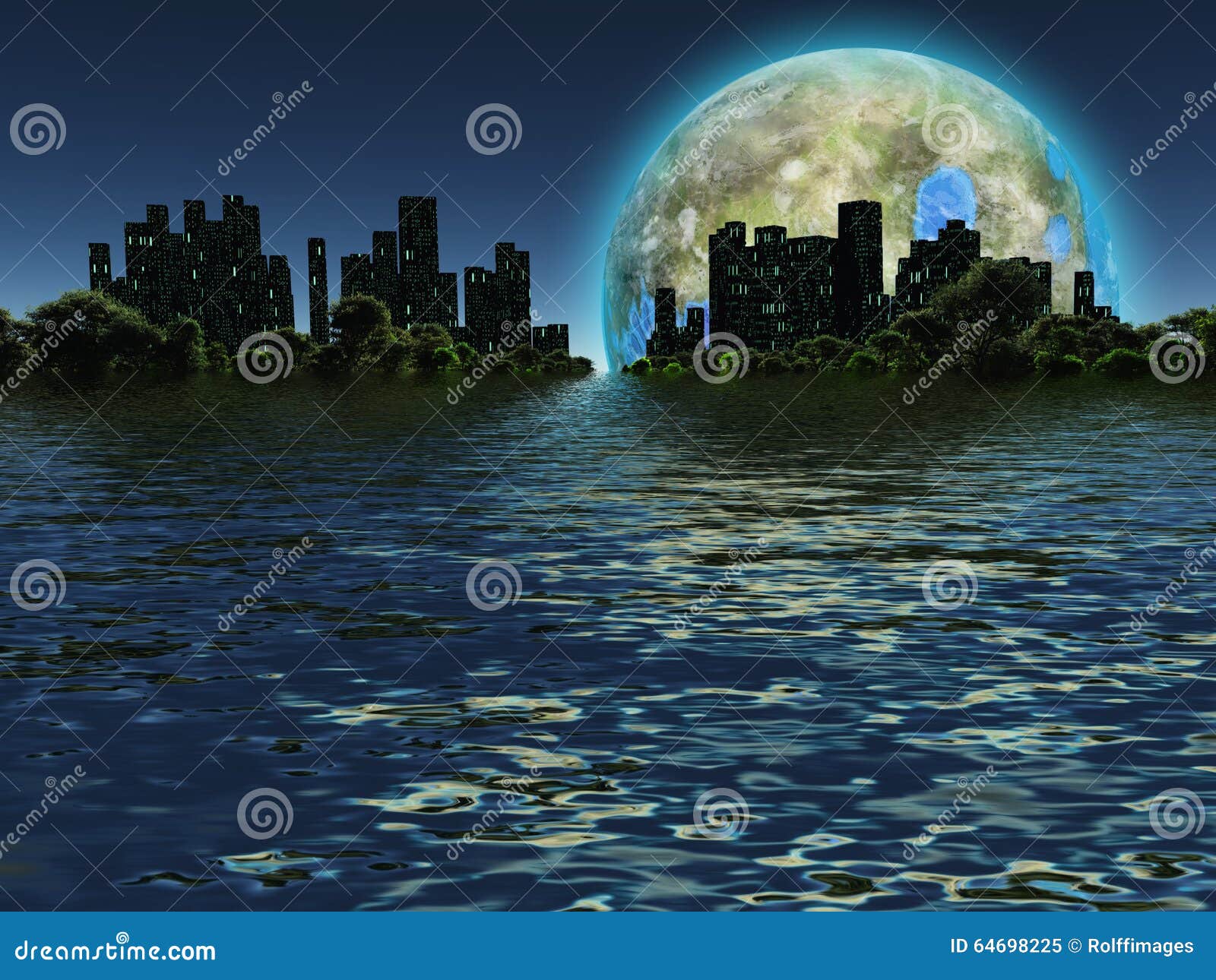 Future Earth Cities Drawing