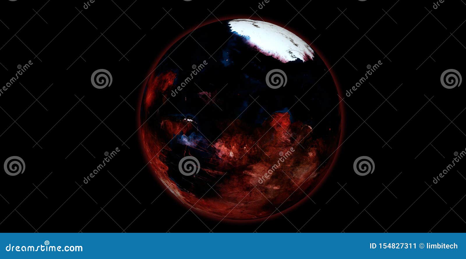 Terraforming Mars Like Planet. Extremely Detailed and Realistic High ...