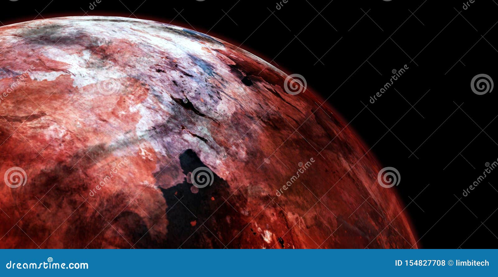 Terraforming Mars Like Planet. Extremely Detailed and Realistic High ...