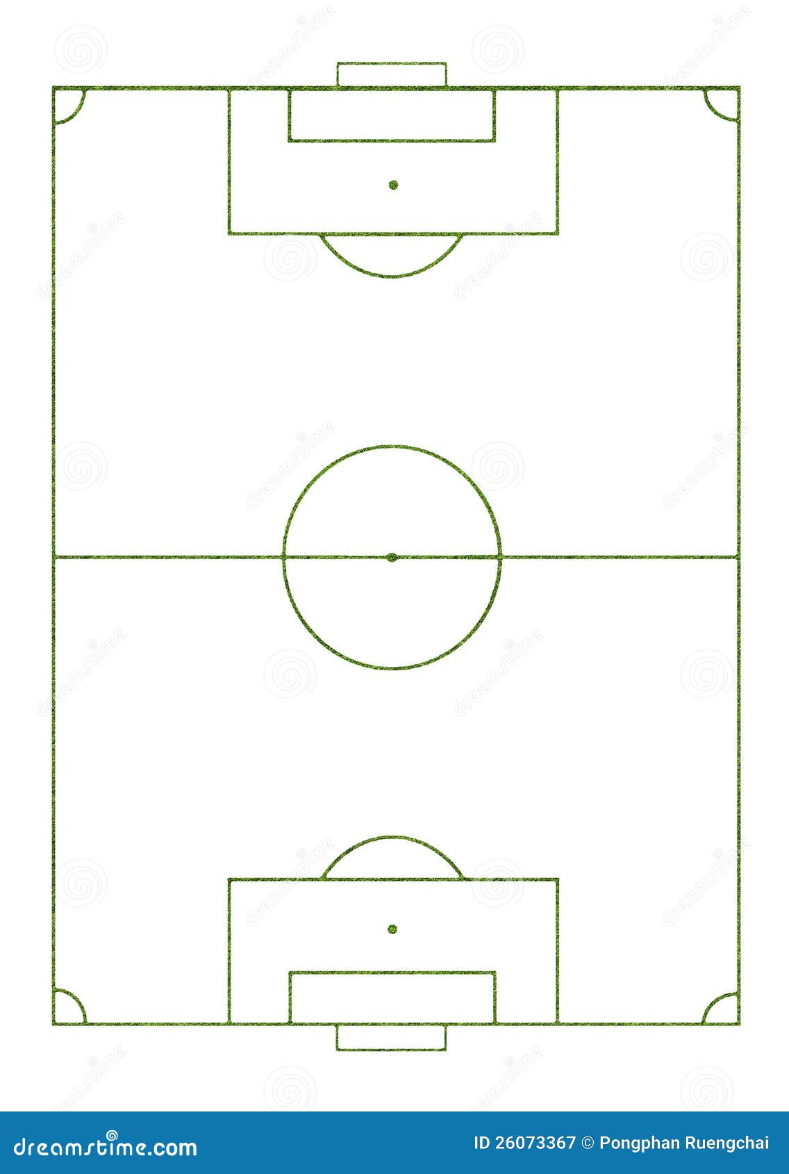 Terrain de football image stock. Image du monde, pelouse - 26073367