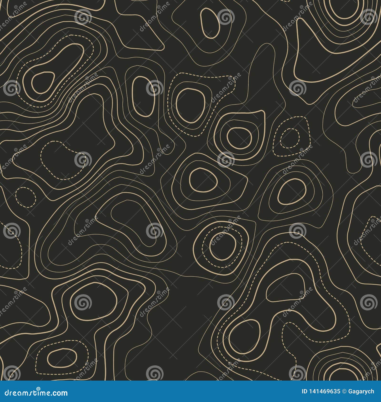 Terrain topography. stock vector. Illustration of pattern - 141469635