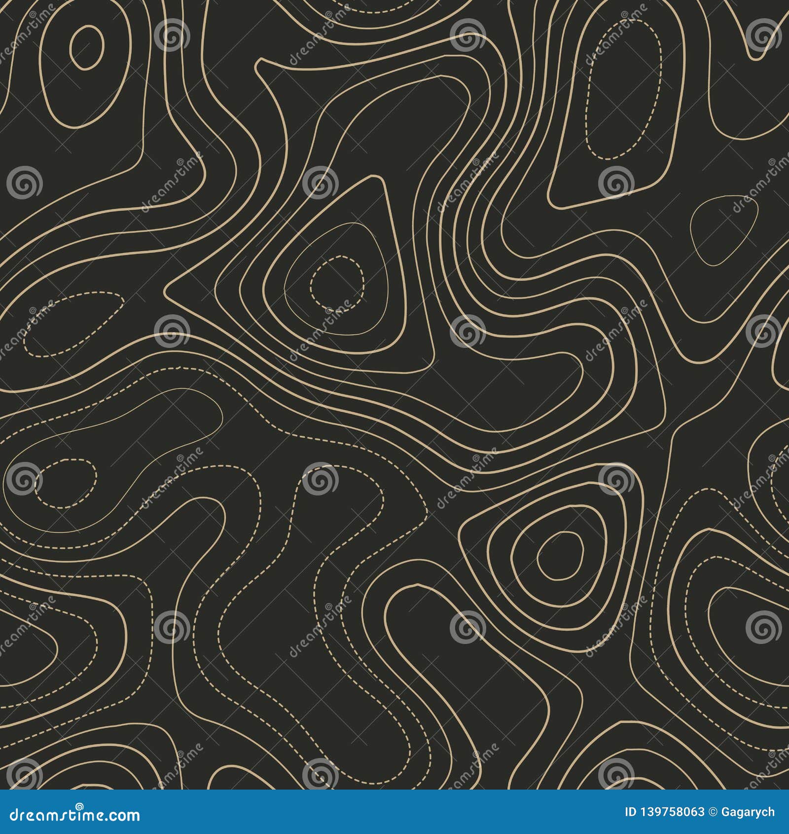 Terrain topography. stock vector. Illustration of carpet - 139758063