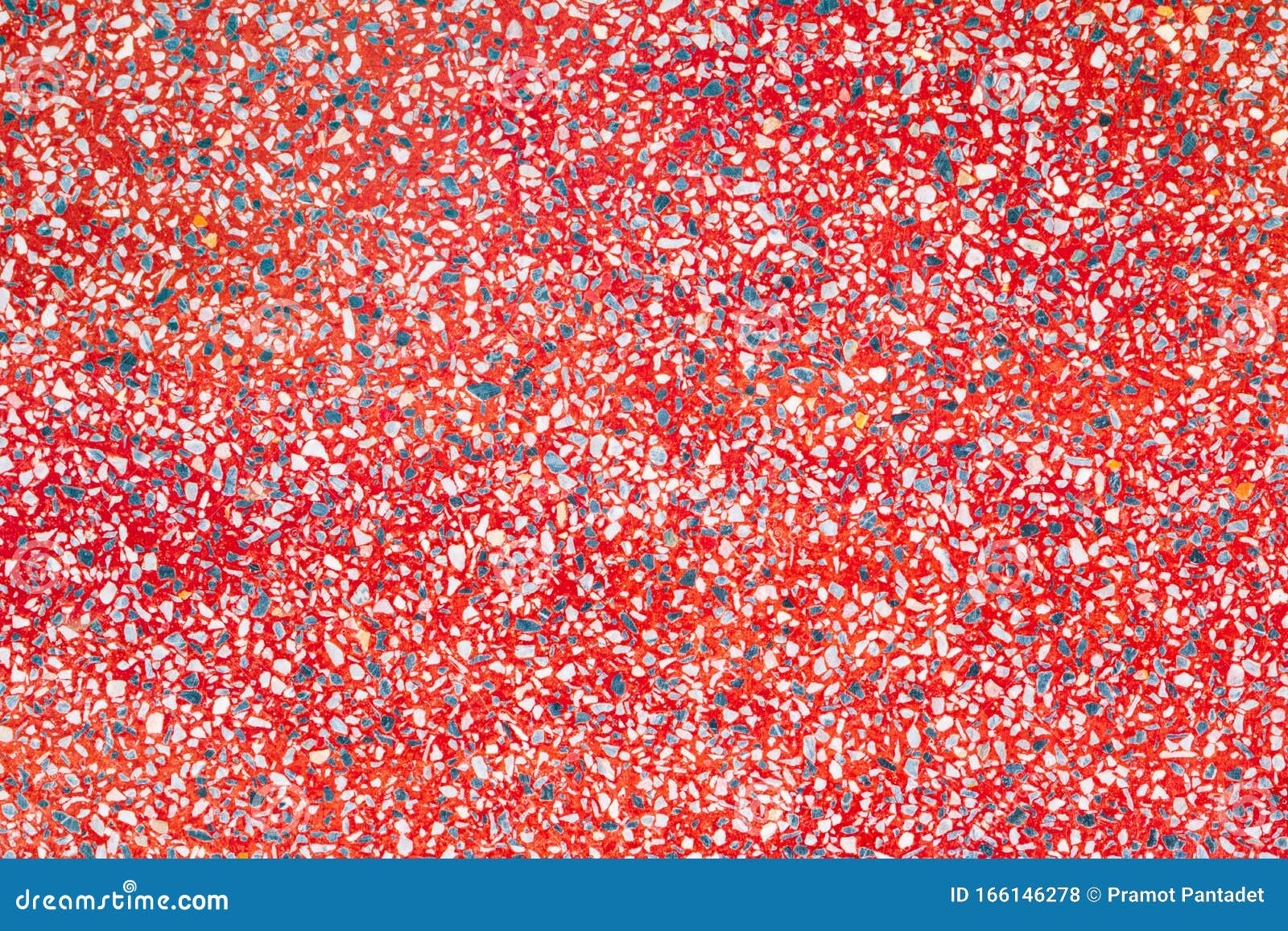 Terrazzo Floor Red Color Stone Marble Texture for Background Stock ...
