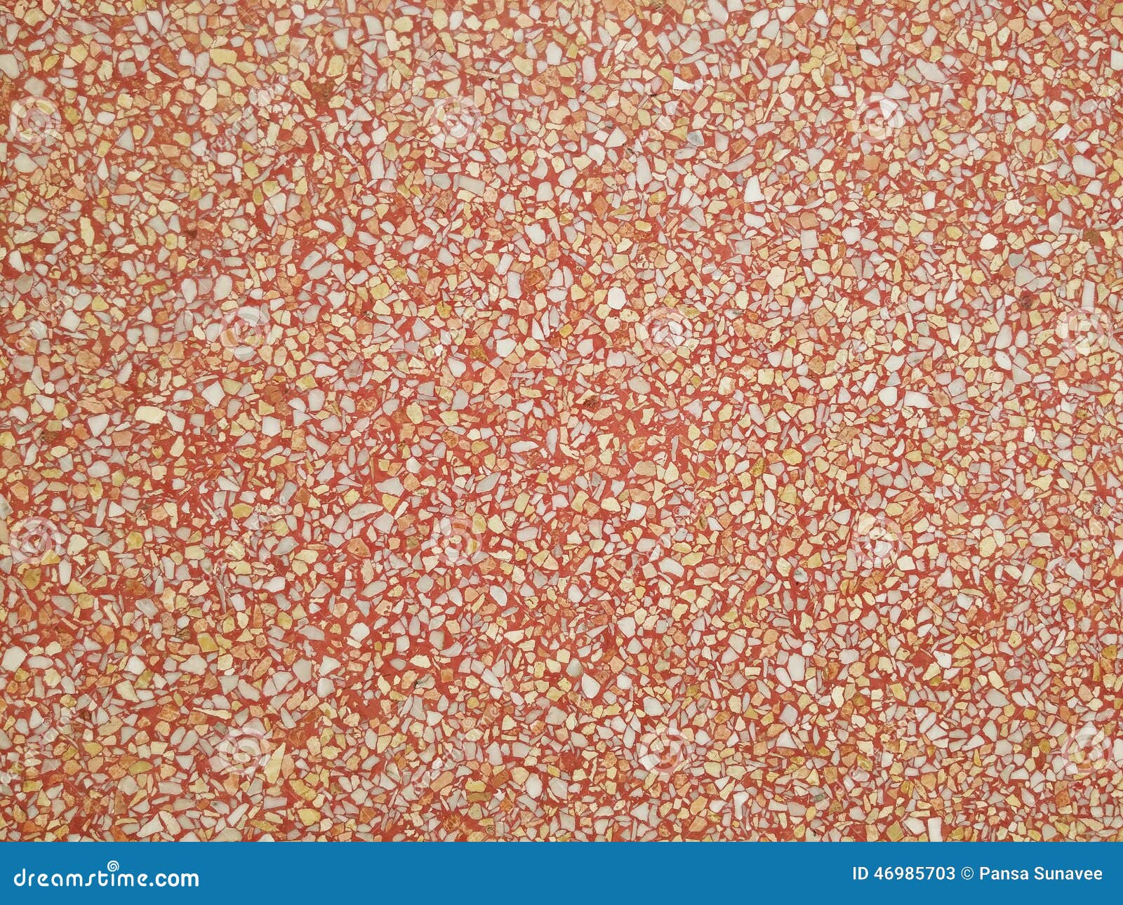 Red Terrazzo Floor, Marble Surface, Seamless Texture Stock Photo ...