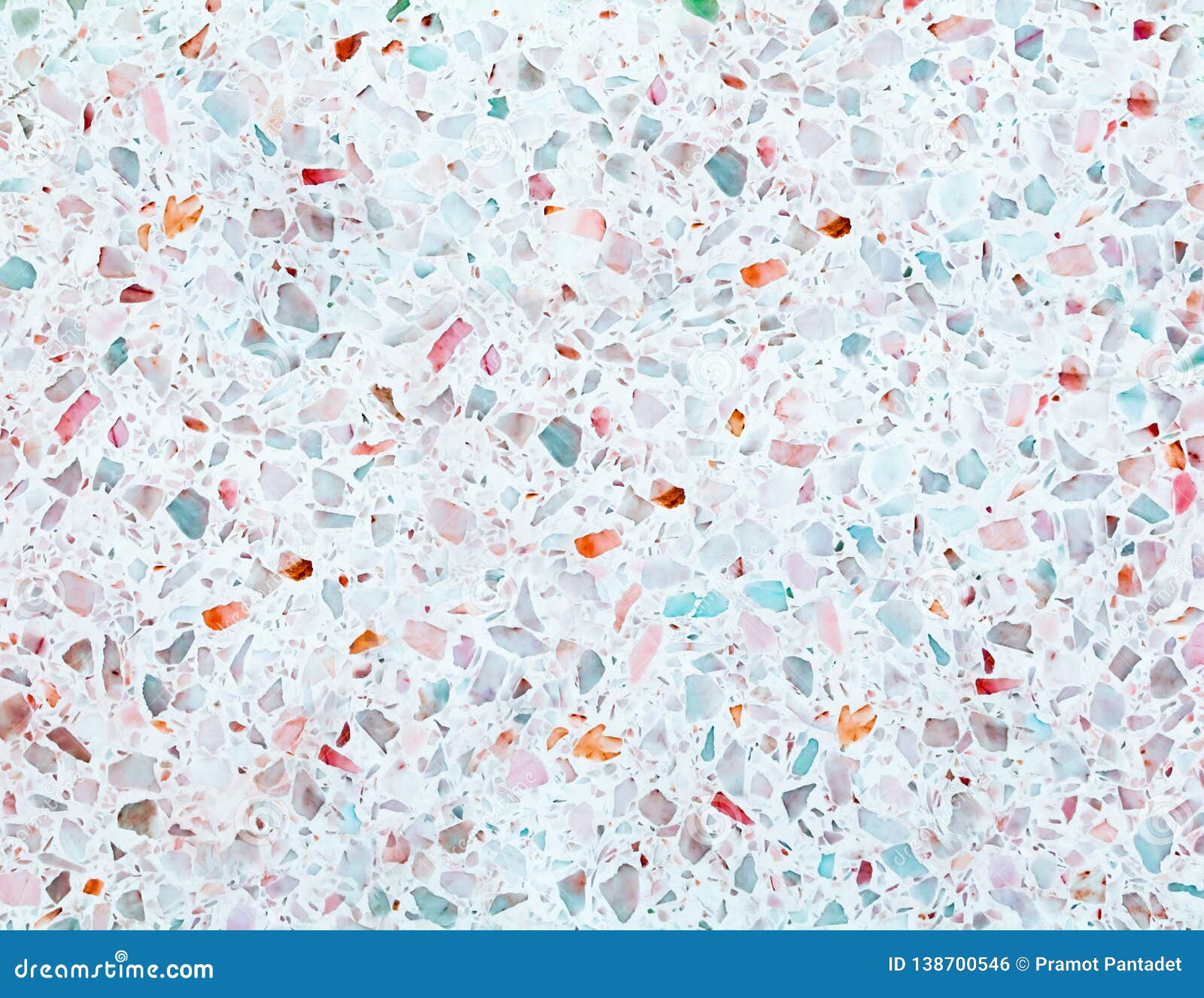 Terrazzo Flooring Or Marble Old. Polished Stone Texture Beautiful For ...