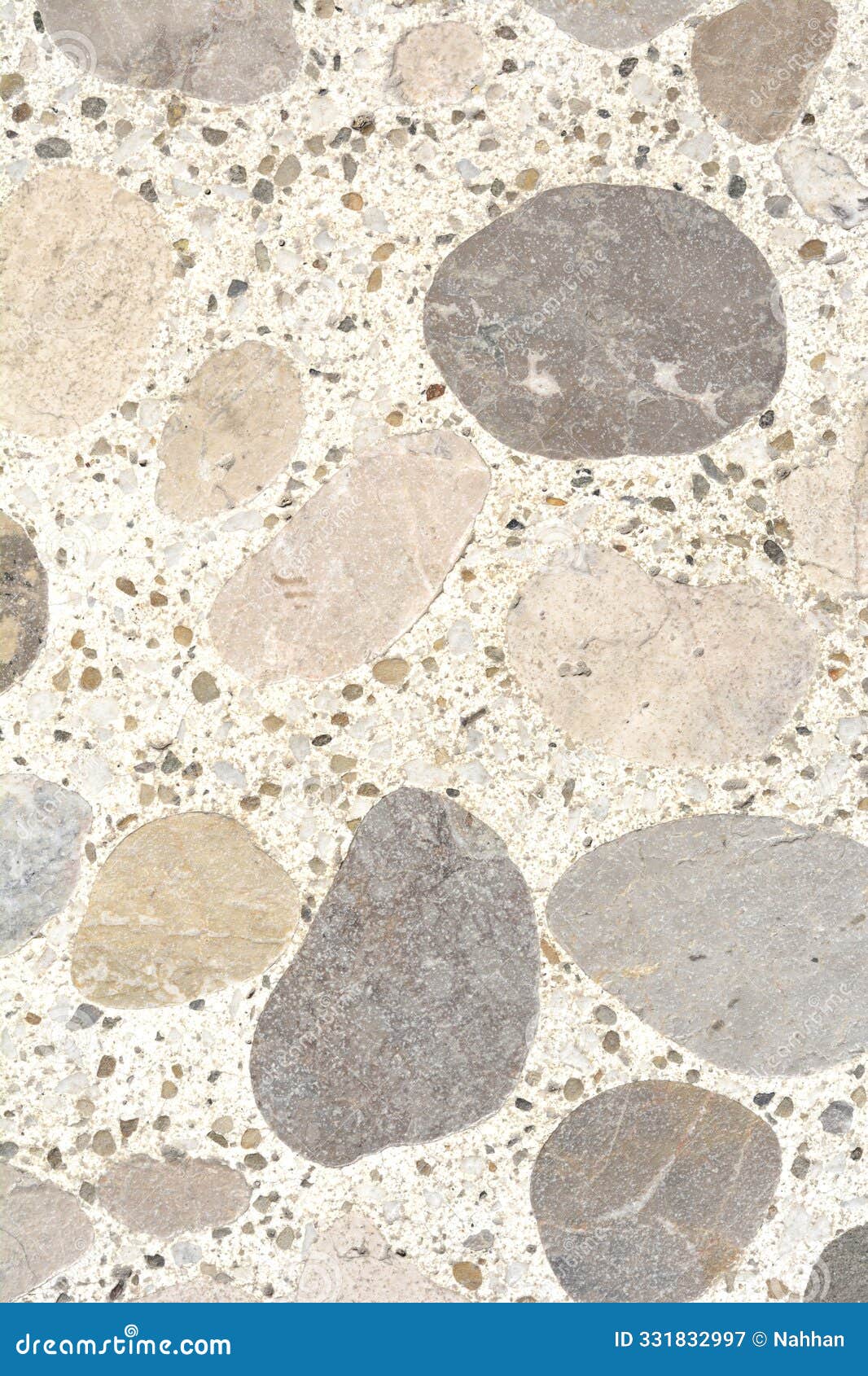 Terrazzo Flooring Seamless Pattern In Warm Colors. Texture Of Classic ...