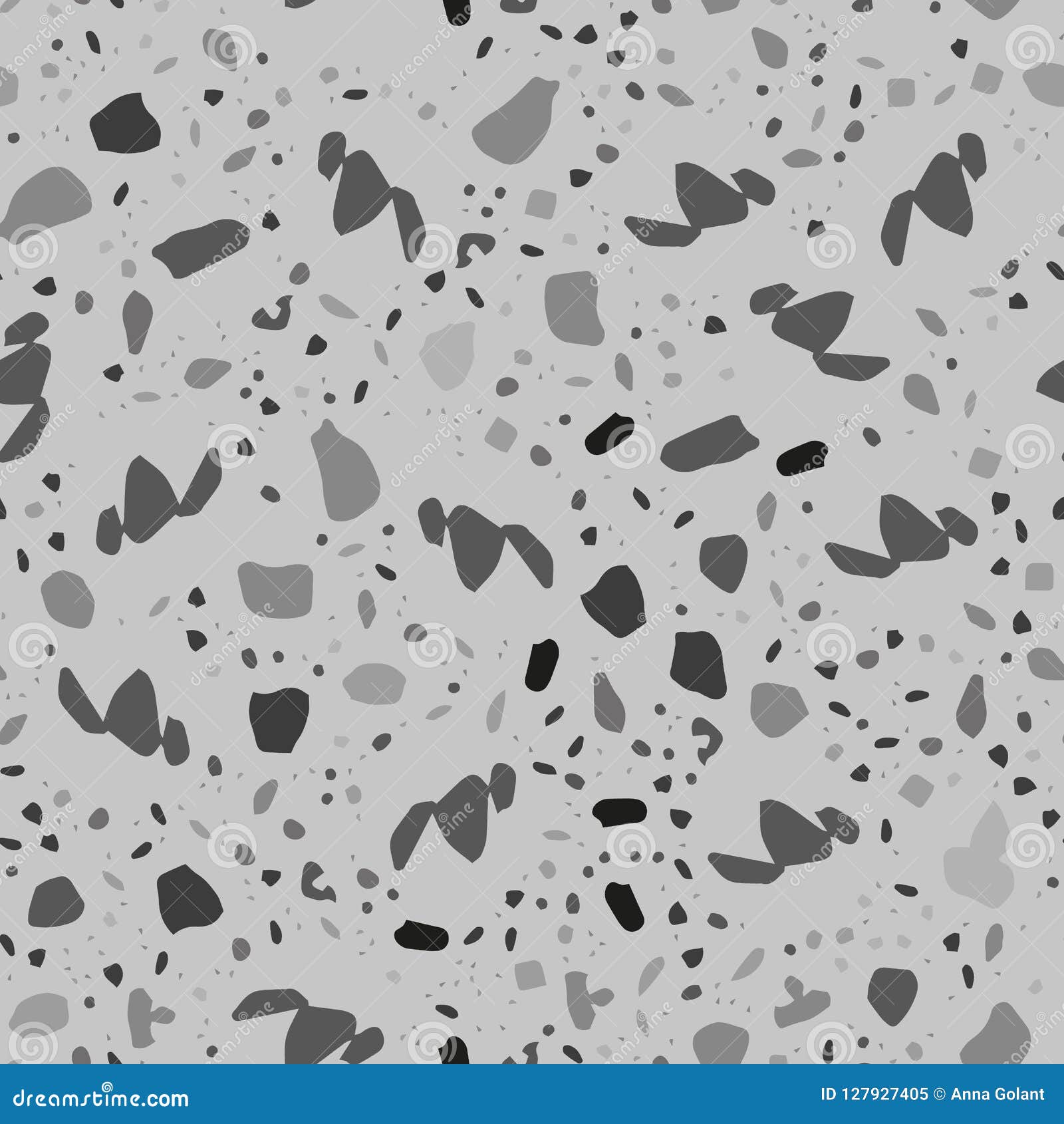 Terrazzo Pattern. Vector Illustration Background for Print Home Decor ...