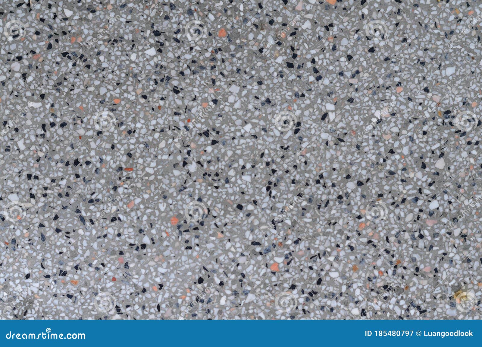 Terrazzo Polished Stone Floor Stock Image - Image of texture, wall ...