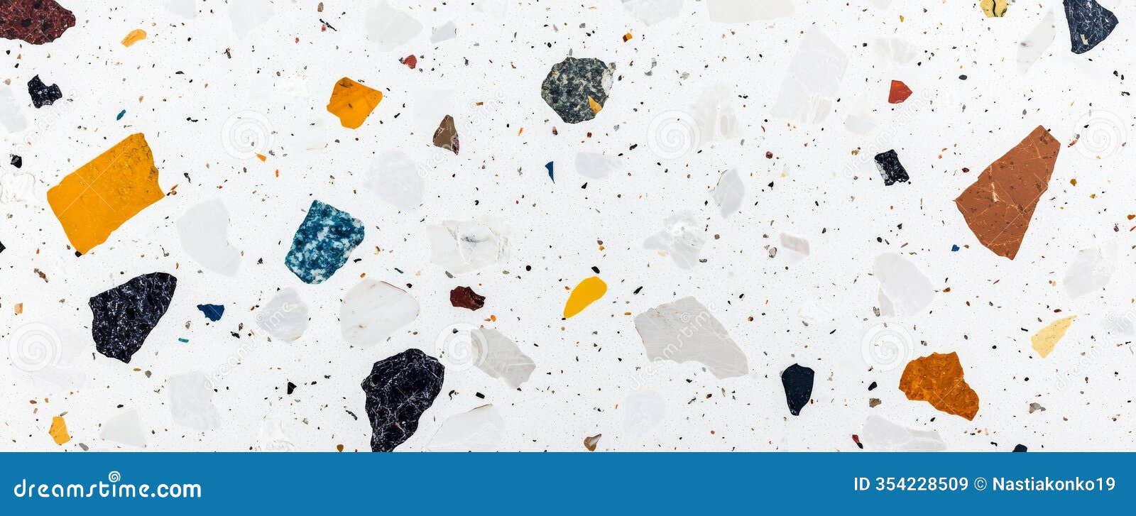 Terrazzo Texture with Multicolored Stone Fragments, Modern Interior ...