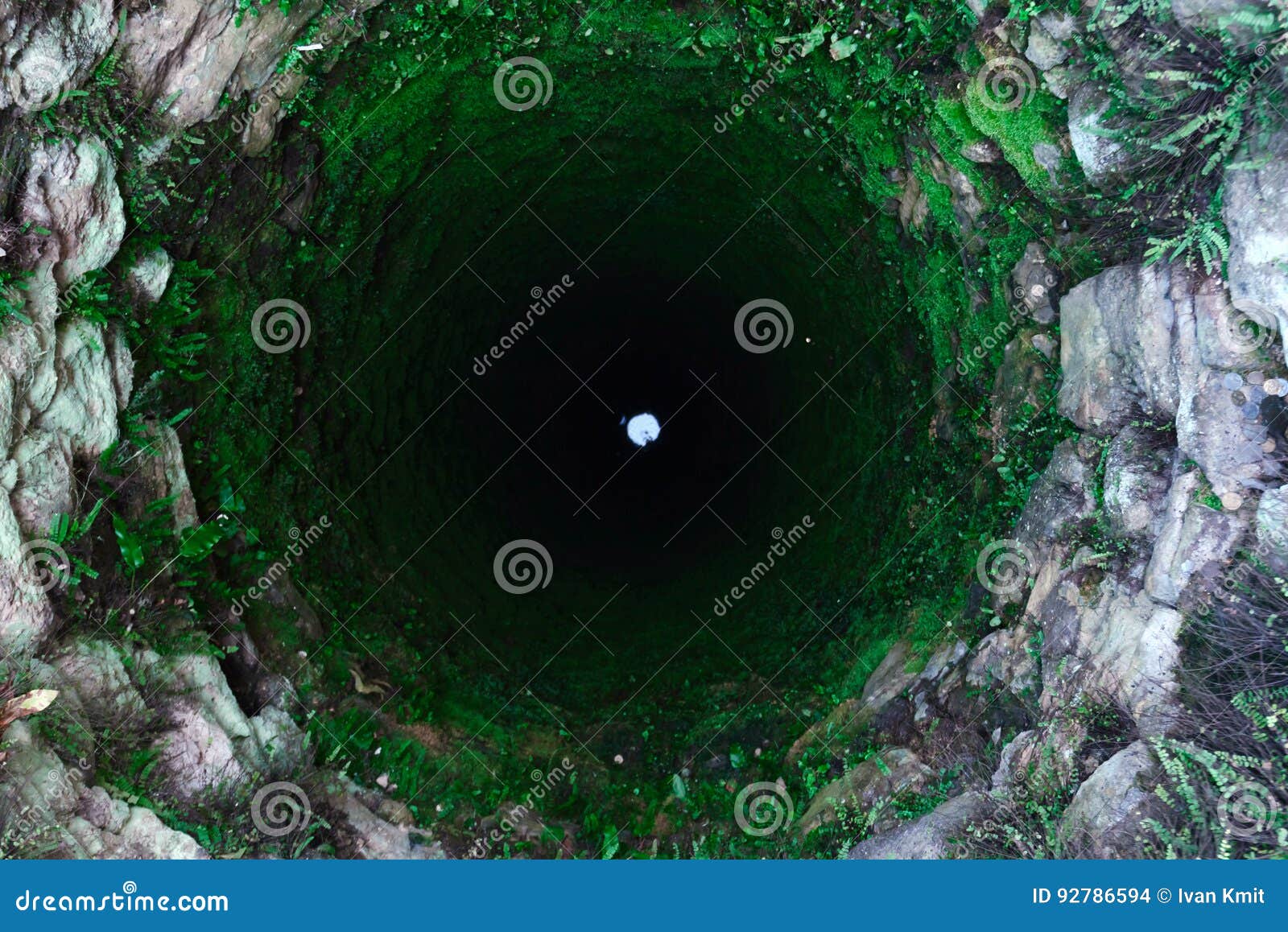 Terrible old deep well stock photo. Image of brick, spooky - 92786594