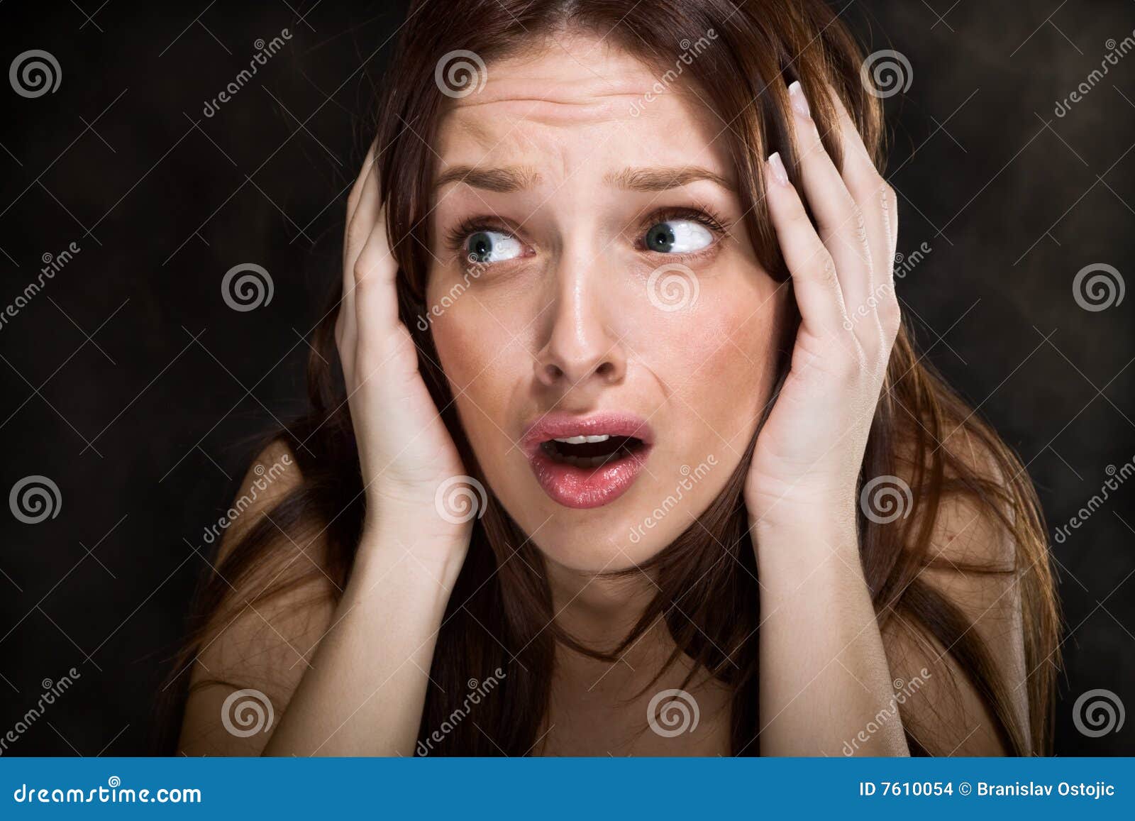 Terrified Man In Bed Royalty-Free Stock Photo | CartoonDealer.com #56375229