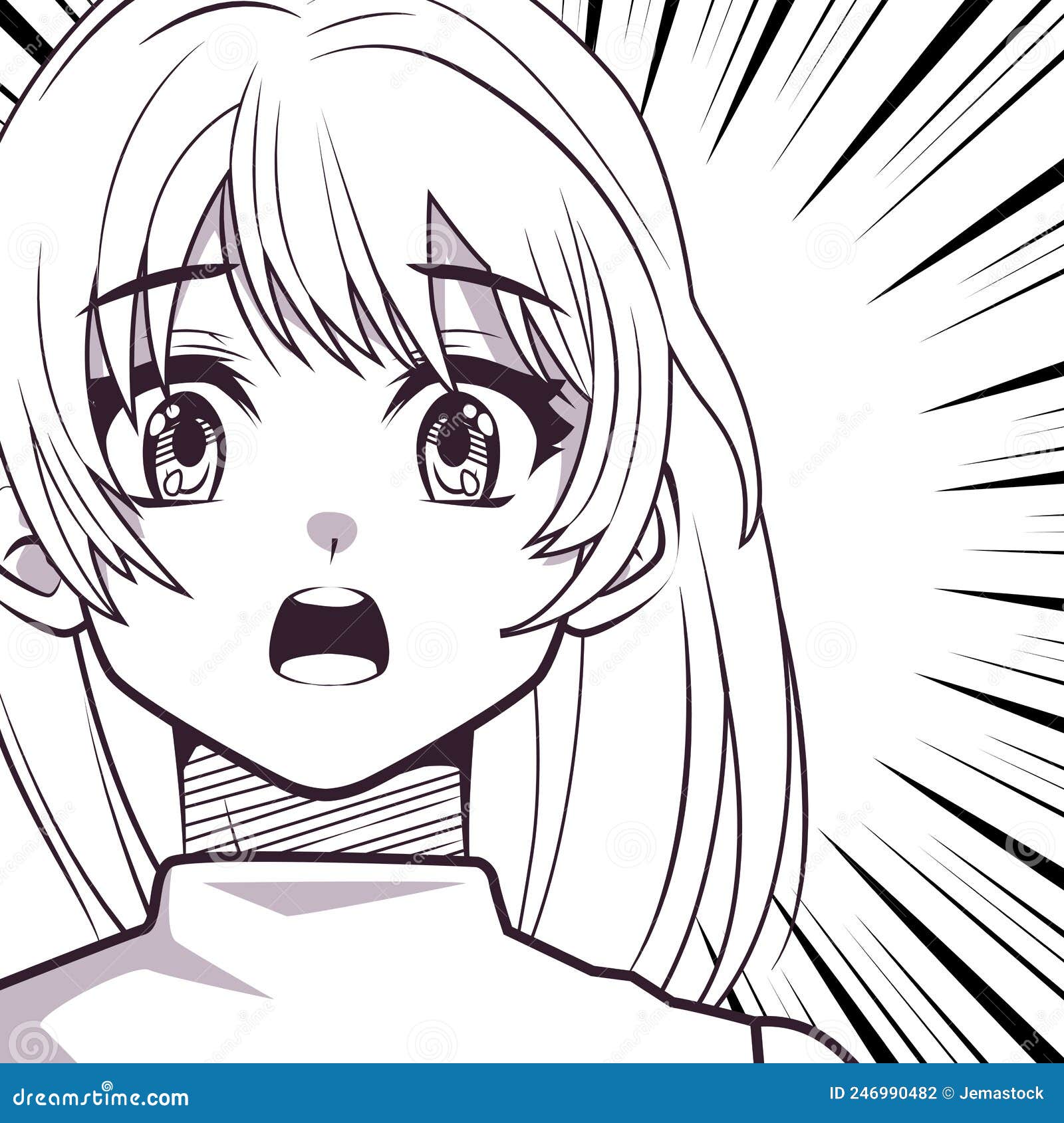 Anime Girl Terrified Anime Girl Terrified