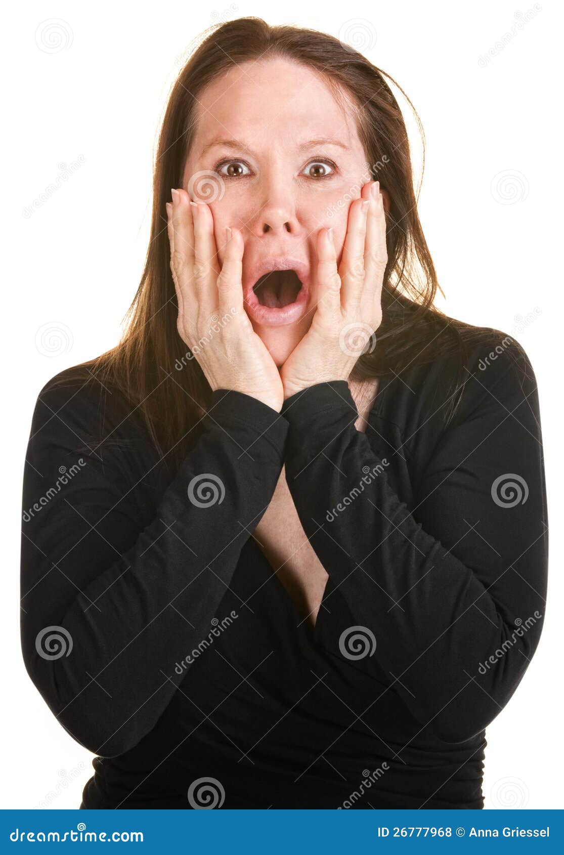 Horrified Face Female