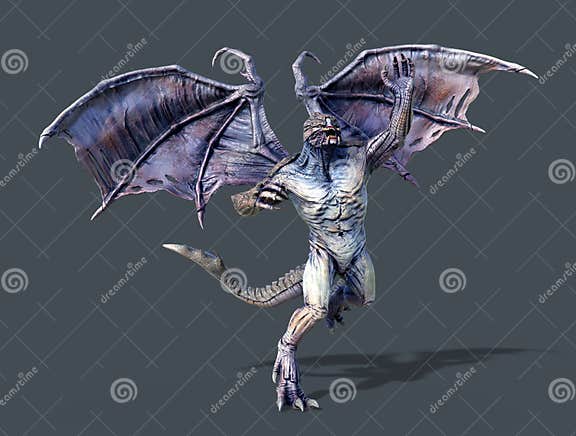 Terrifying Alien Monster stock illustration. Illustration of beast ...