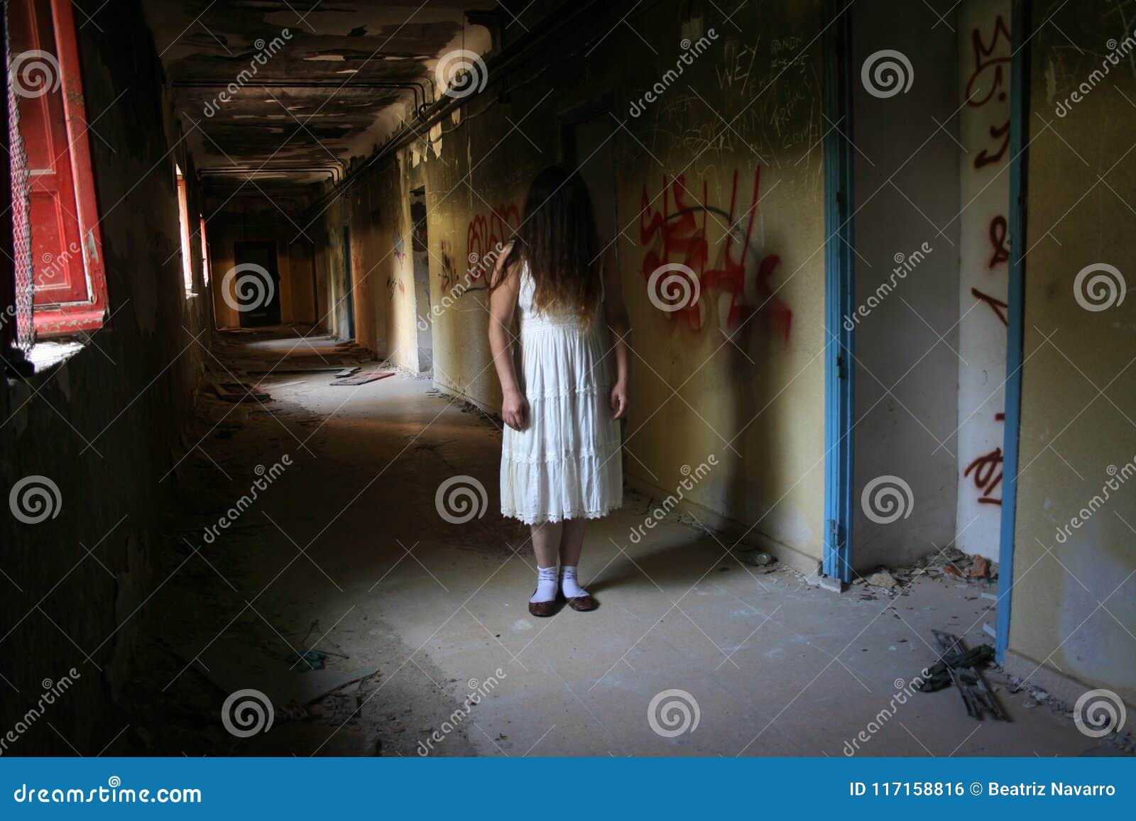 The LADY without FACE stock photo. Image of model, shades - 117158816