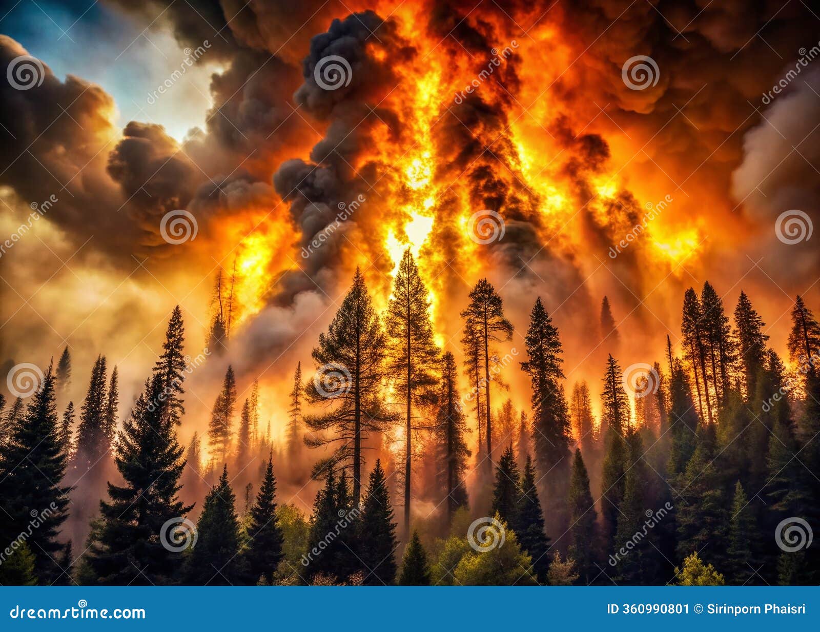 A Terrifying Glimpse of History Ancient Forest Engulfed by a ...