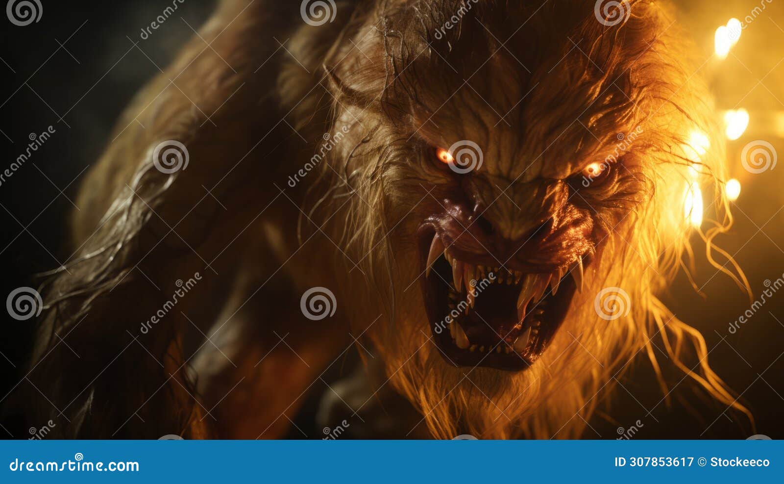 Terrifying Manticore: Unreal Engine Rendered Horror Cinematic Still ...