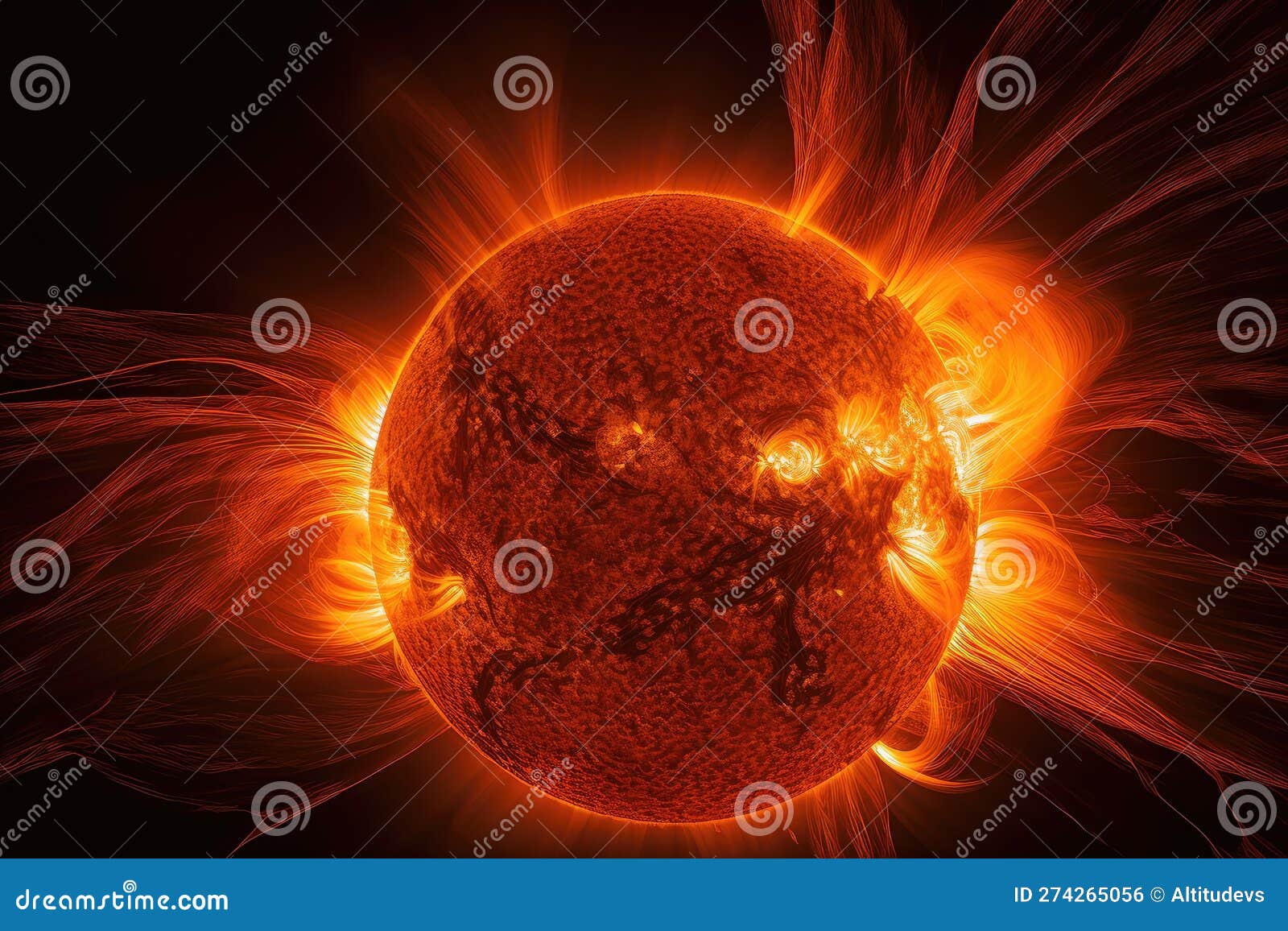 Terrifying View of the Sun, with Massive Solar Flare and Coronal Mass ...