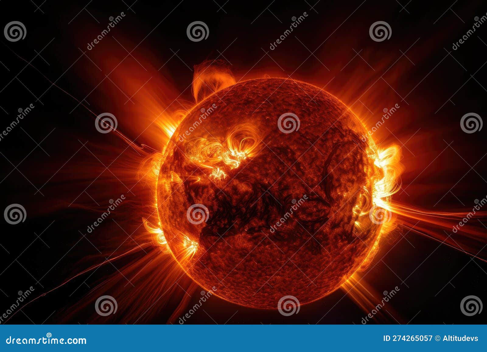 Terrifying View of the Sun, with Massive Solar Flare and Coronal Mass ...