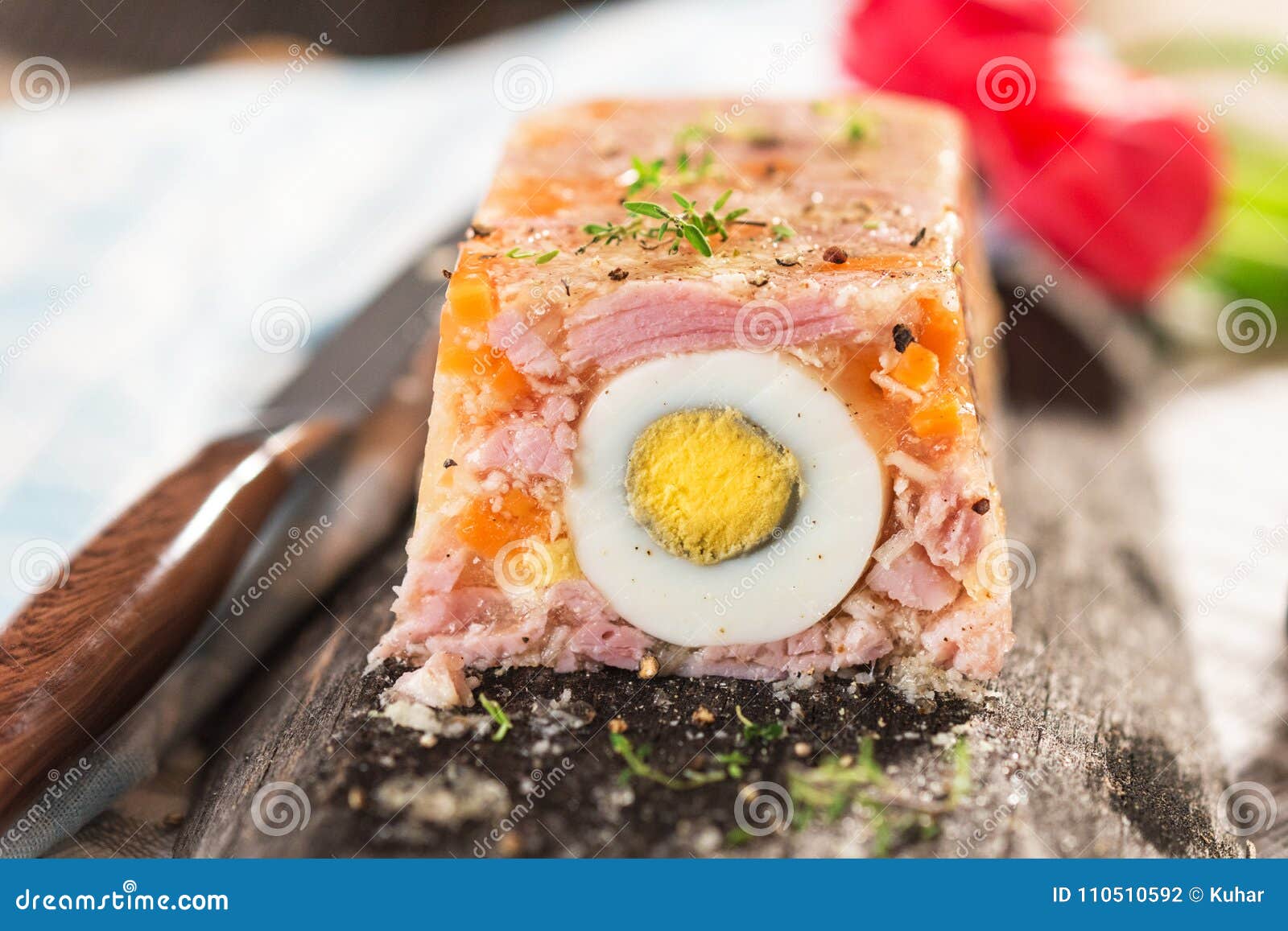 Terrine stock photo. Image of food, homemade, terrine - 110510592