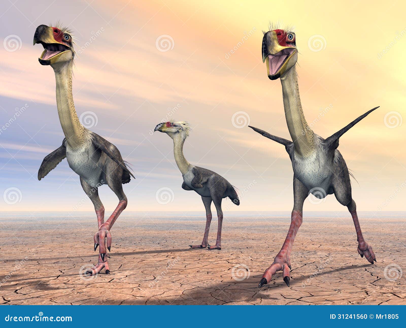 Phorusrhacos Bird Dinosaur Ancient Vector Illustration Transparent ...