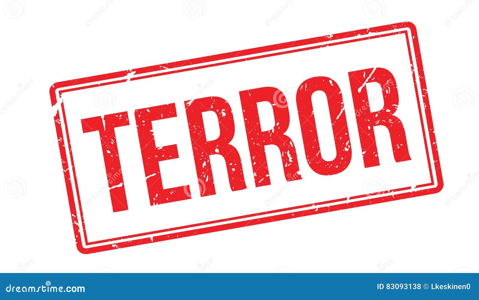 Terror rubber stamp stock illustration. Illustration of label - 83093138