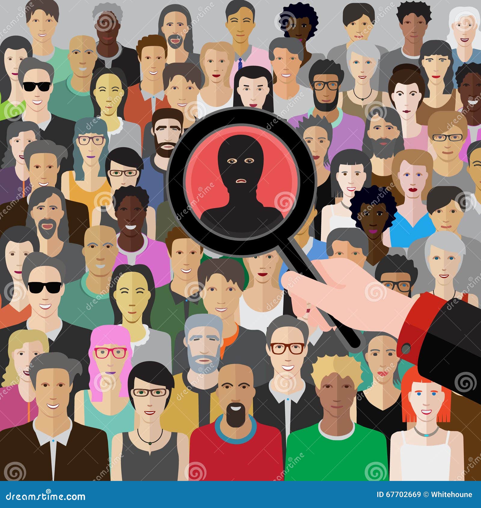 Terrorism Threat Illustration Stock Vector - Illustration of ...