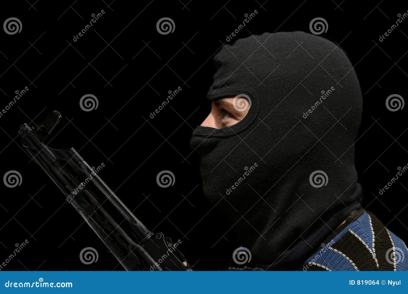 Terrorist stock photo. Image of assault, fire, shot, rifle - 819064