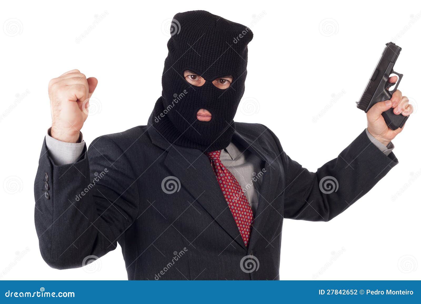 Terrorist business man stock photo. Image of isolated - 27842652