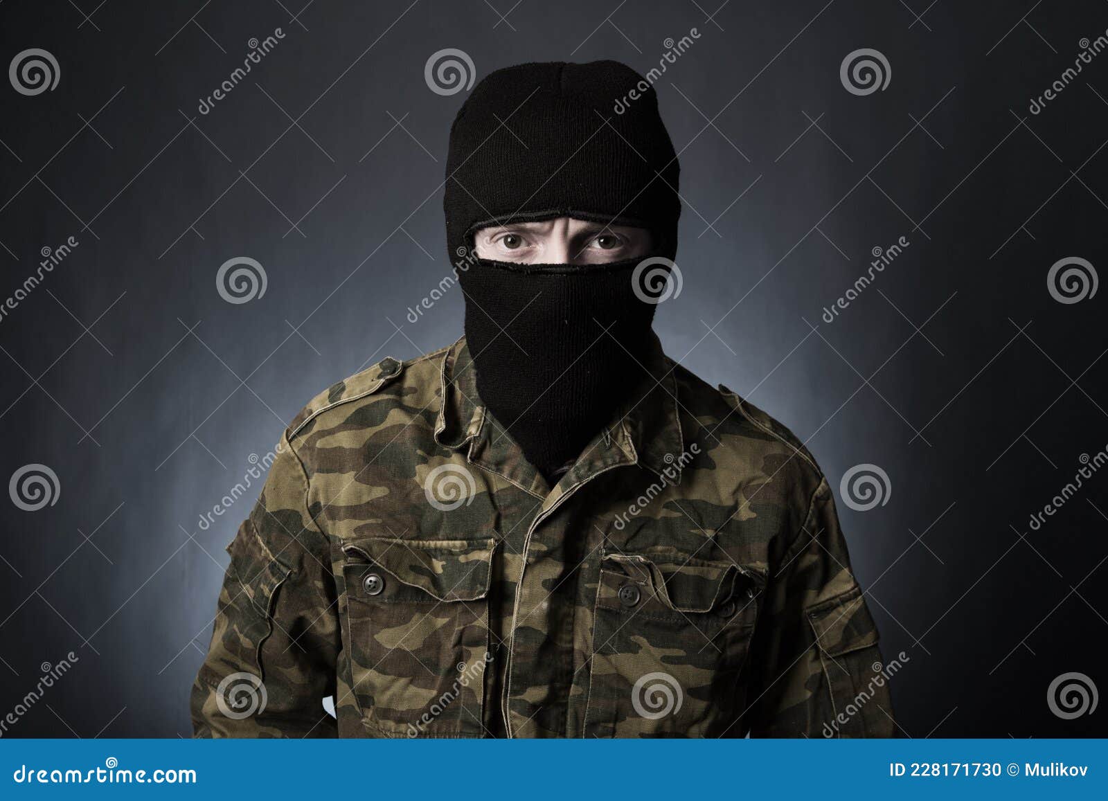 Terrorist on Dark Background Stock Photo - Image of blitz, crisis ...