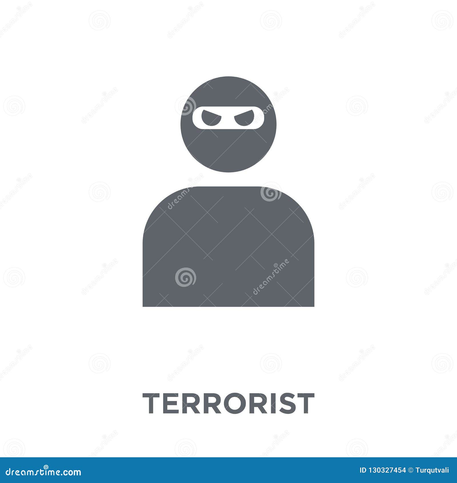 Terrorist Icon from Army Collection. Stock Vector - Illustration of ...