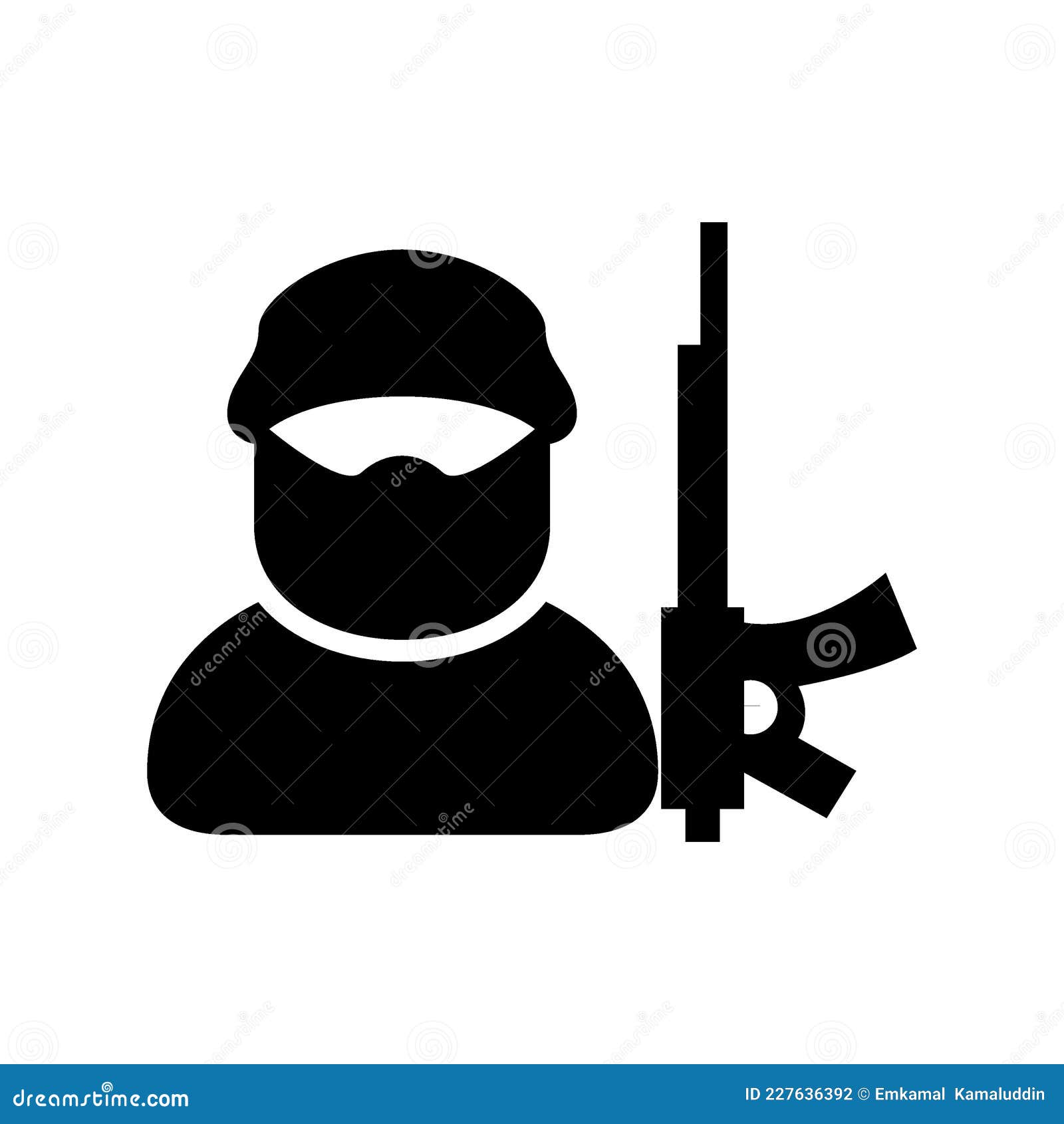 Terrorist Icon or Logo Isolated Sign Symbol Vector Illustration Stock ... Terrorist Icon or Logo Isolated Sign Symbol Vector Illustration Stock ...