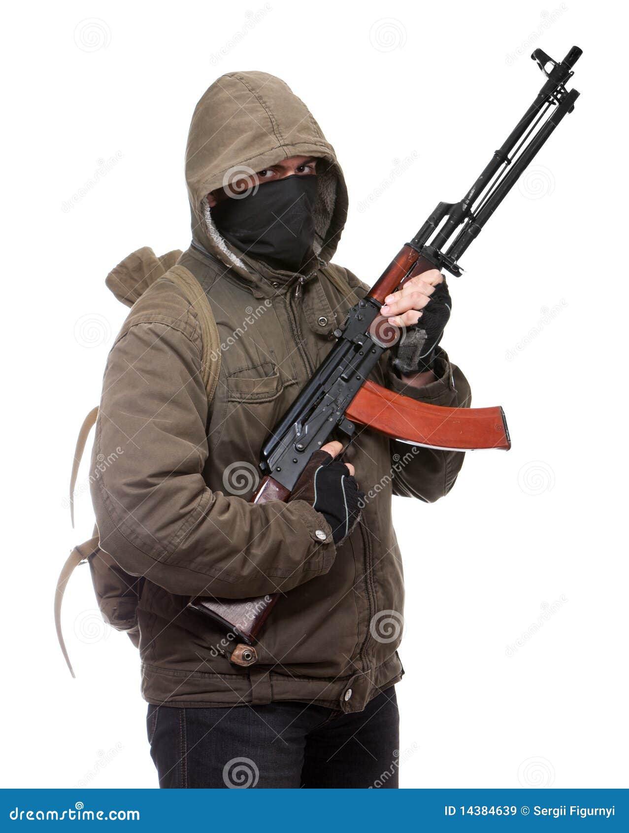 Terrorist With Gun