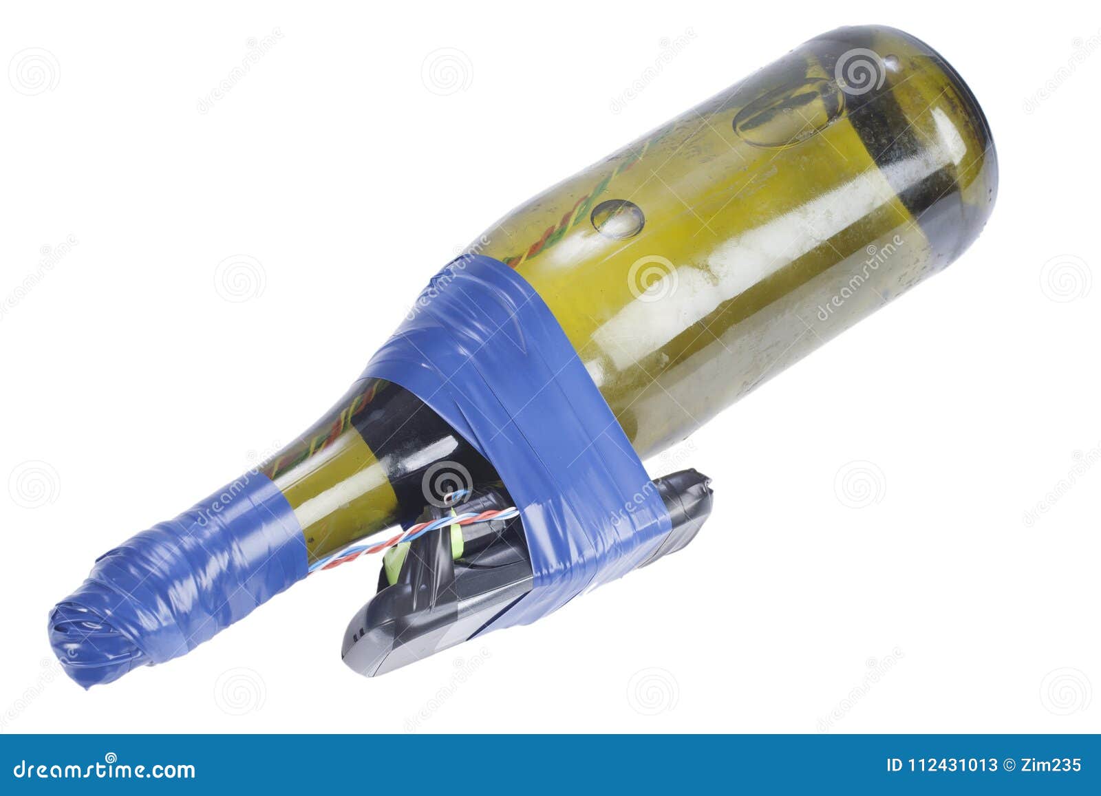 Terrorist Weapon - Improvised Explosive Device Stock Image - Image of ...