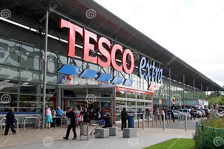Tesco editorial photography. Image of tesco, scotland - 26314497