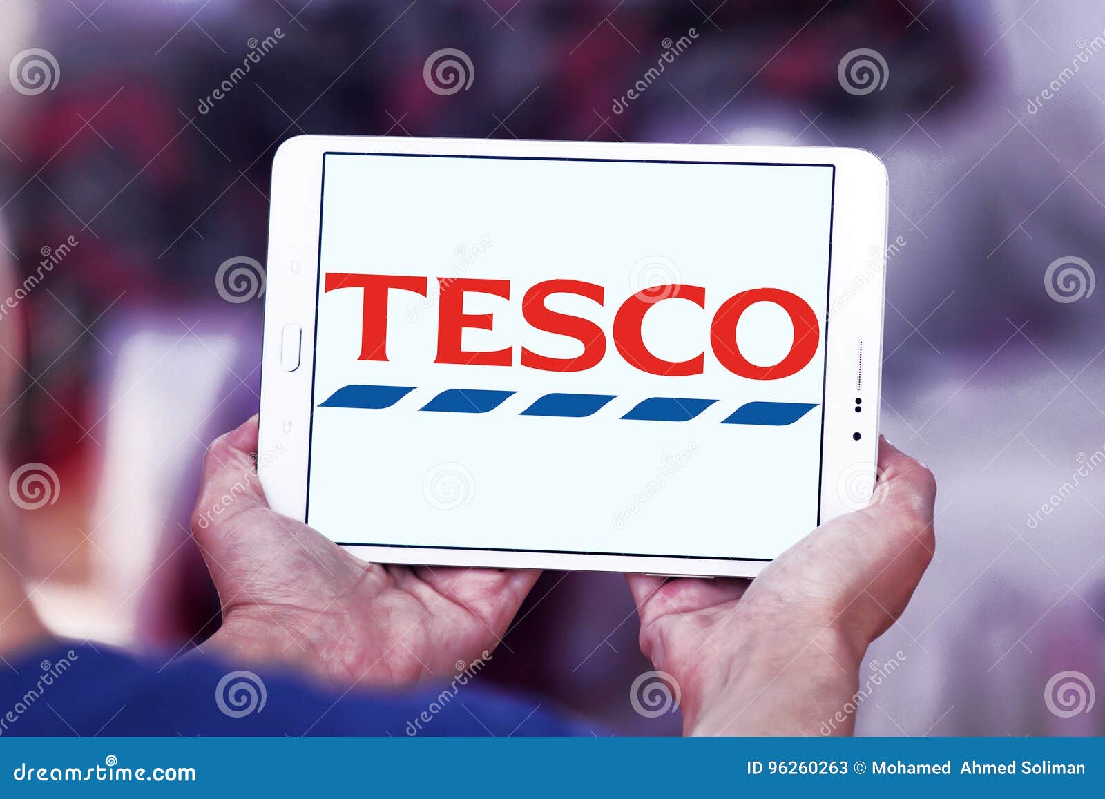 Tesco logo zdjęcie stock editorial. Obraz złożonej z sklep - 96260263