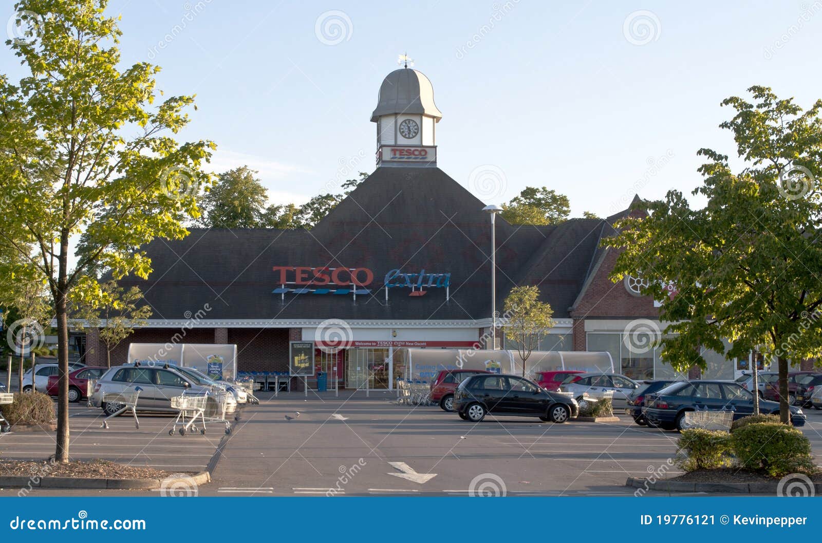 Tesco S Superstore Modern Building Editorial Photo - Image of word ...