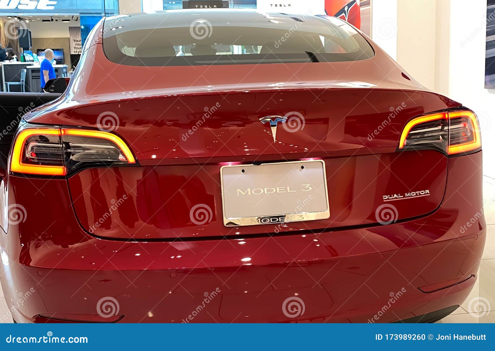 A Tesla Model 3 at a Tesla Retail Store Editorial Image - Image of ... A Tesla Model 3 at a Tesla Retail Store Editorial Image - Image of ...