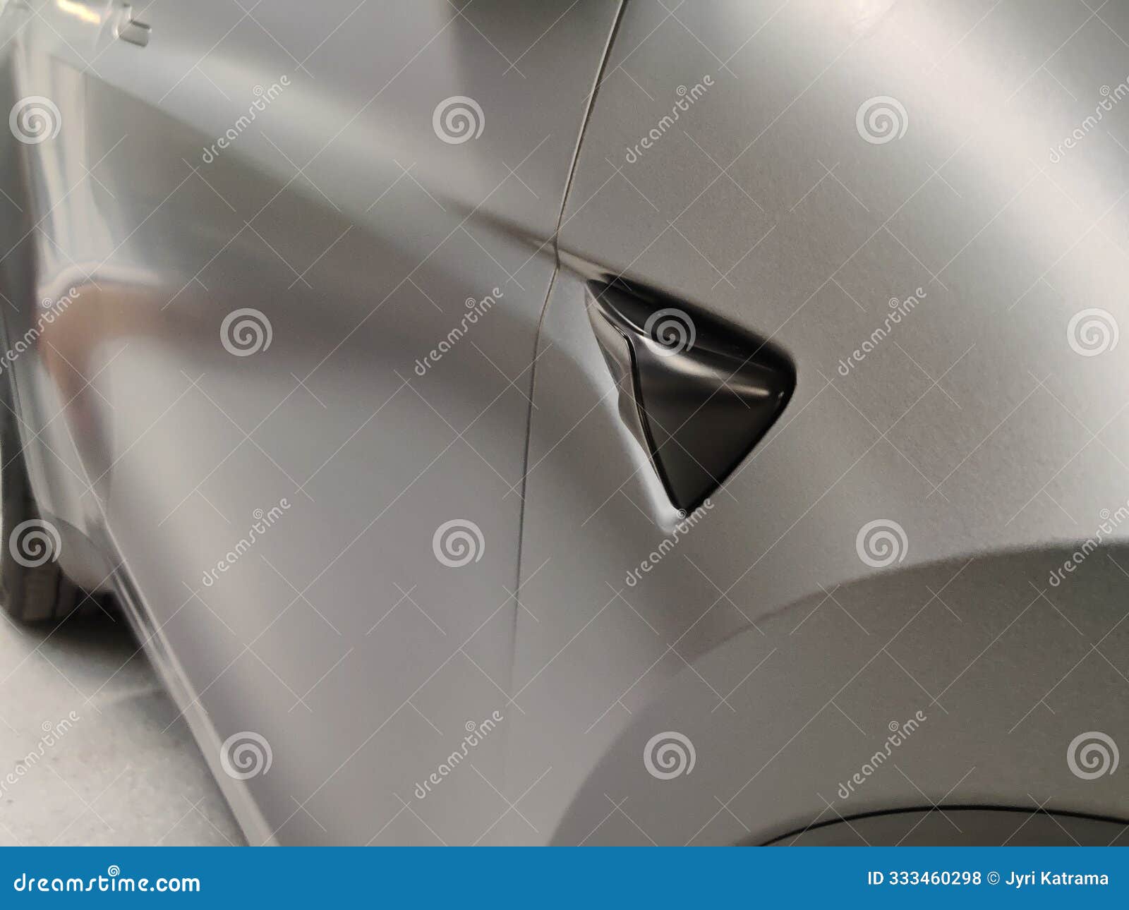 Tesla Model Y Fender Matte Grey Stock Photo - Image of fender, tesla ...
